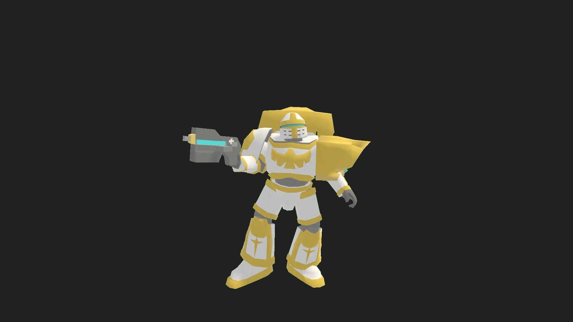 3D model Galactic Paladin Commander VR / AR / low-poly | CGTrader