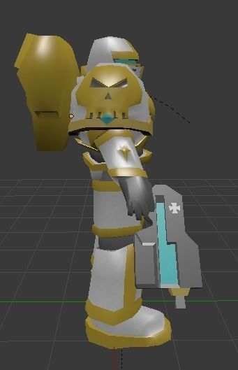 3D model Galactic Paladin Commander VR / AR / low-poly | CGTrader