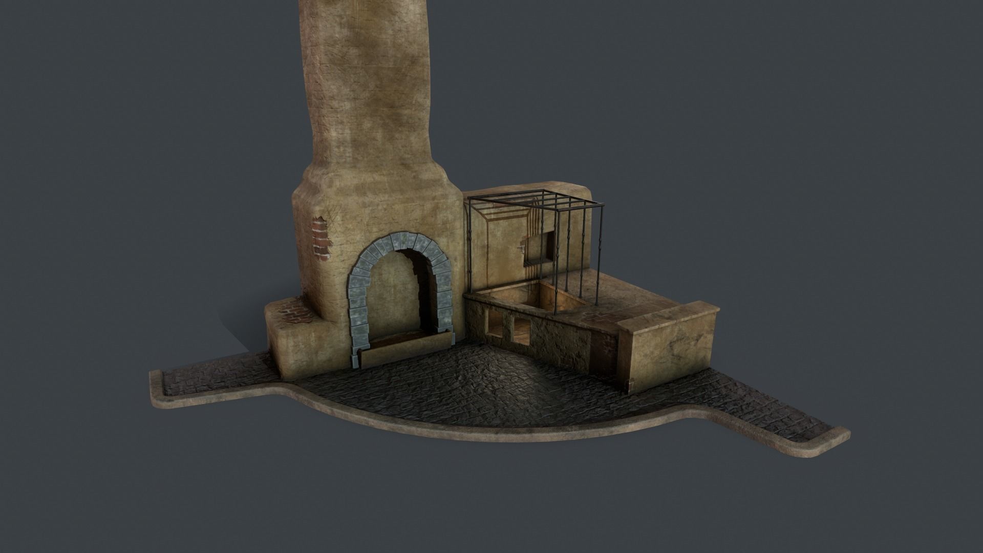 3D model Medieval furnace VR / AR / low-poly | CGTrader