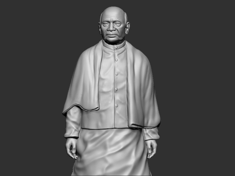 Sardar Patel model 3D model 3D printable | CGTrader