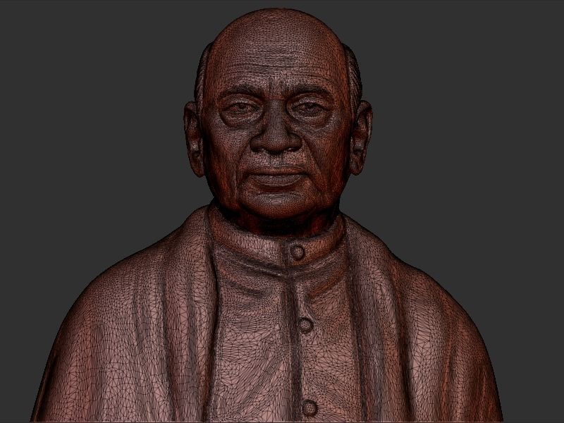 Sardar Patel model 3D model 3D printable | CGTrader
