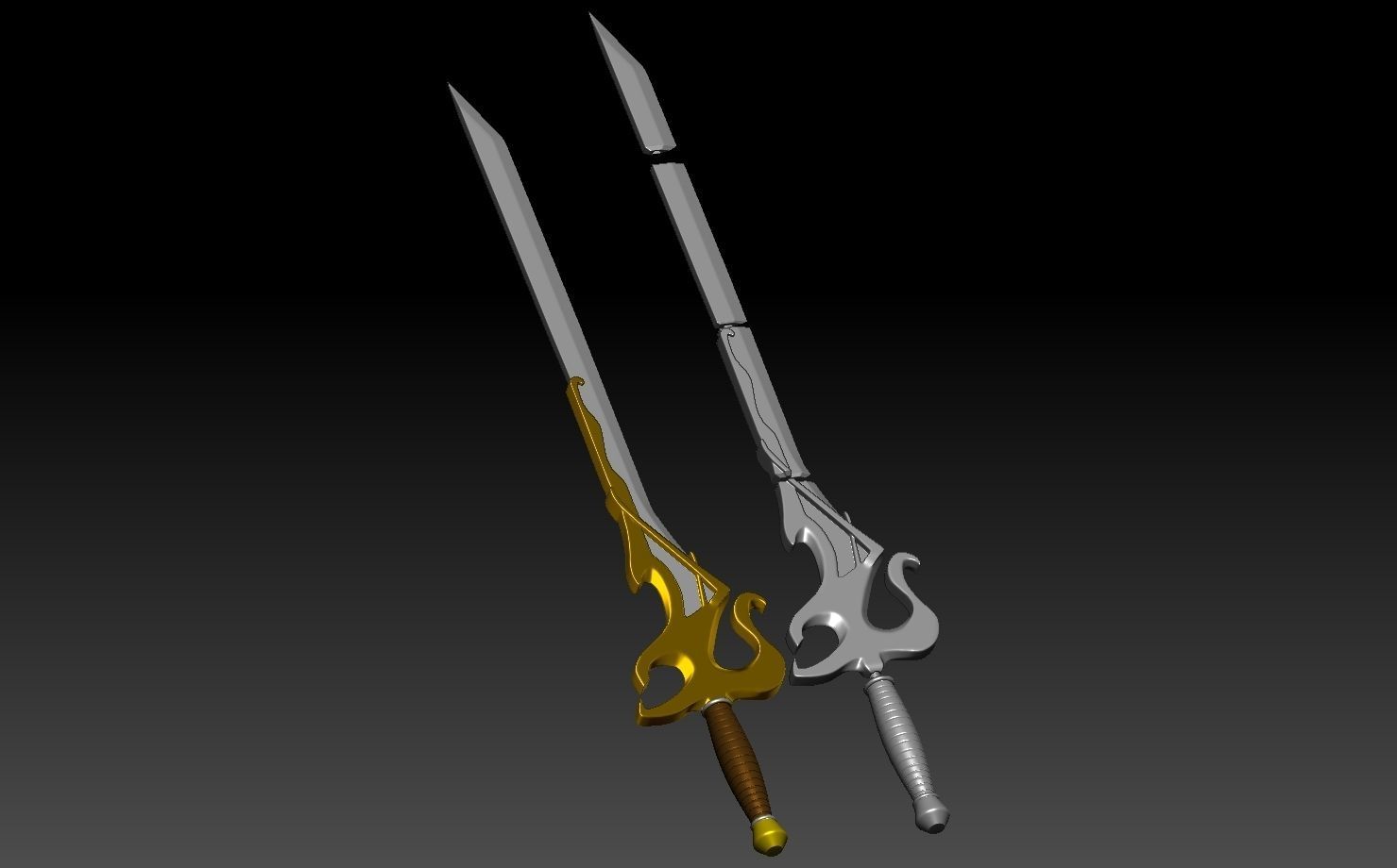 The Preternia Blade - Real Size - He-Man Netflix Version 3D model 3D ...