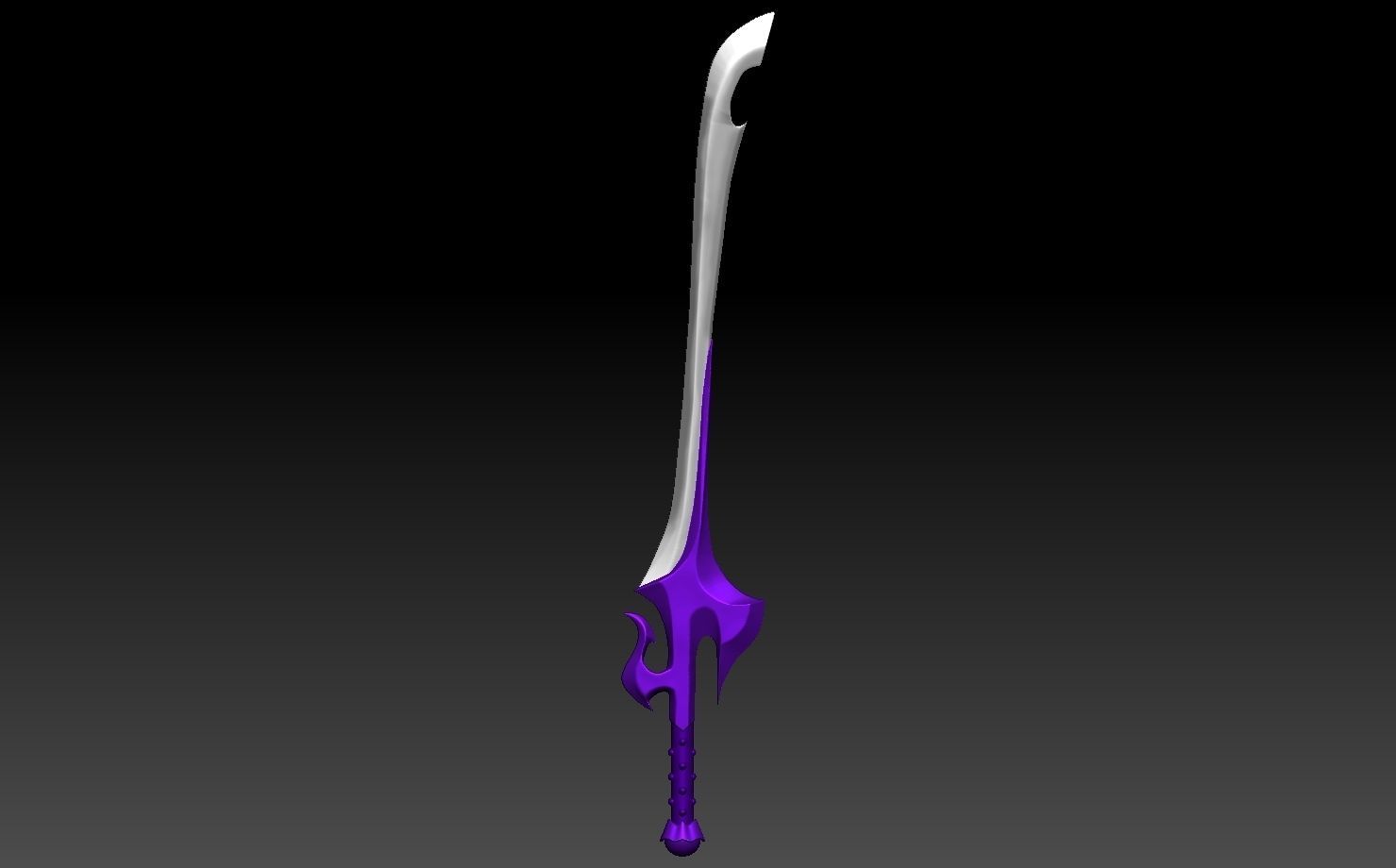 The Subternia Blade - Real Size - He-Man Netflix Version 3D model 3D ...