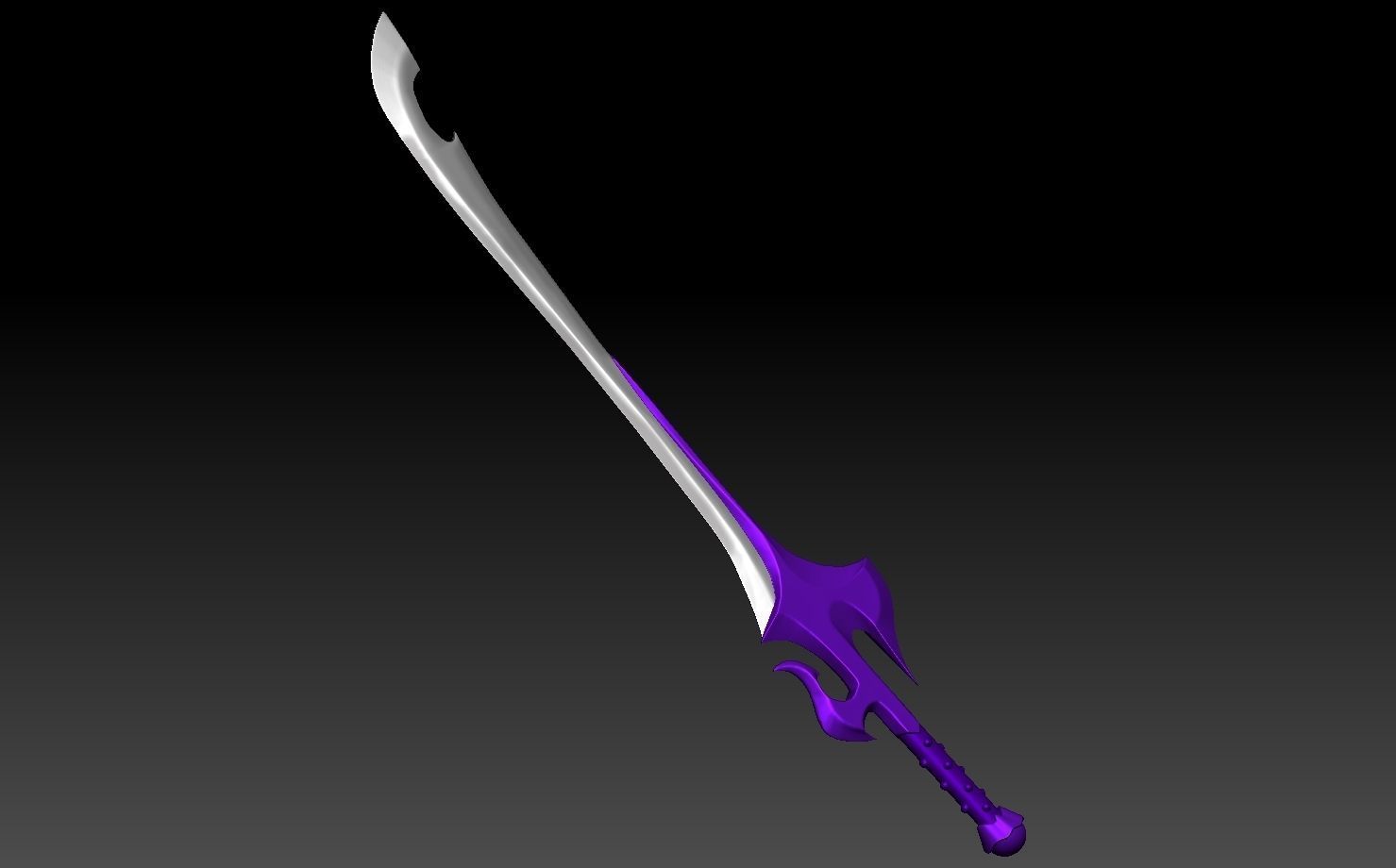 The Subternia Blade - Real Size - He-Man Netflix Version 3D model 3D ...