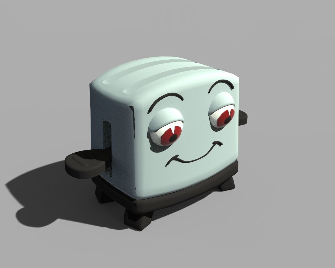 3D model Toasty the brave little toaster VR / AR / low-poly | CGTrader