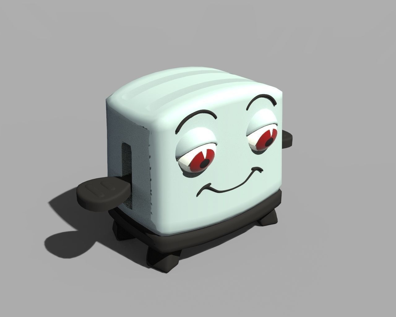 3D model Toasty the brave little toaster VR / AR / low-poly | CGTrader