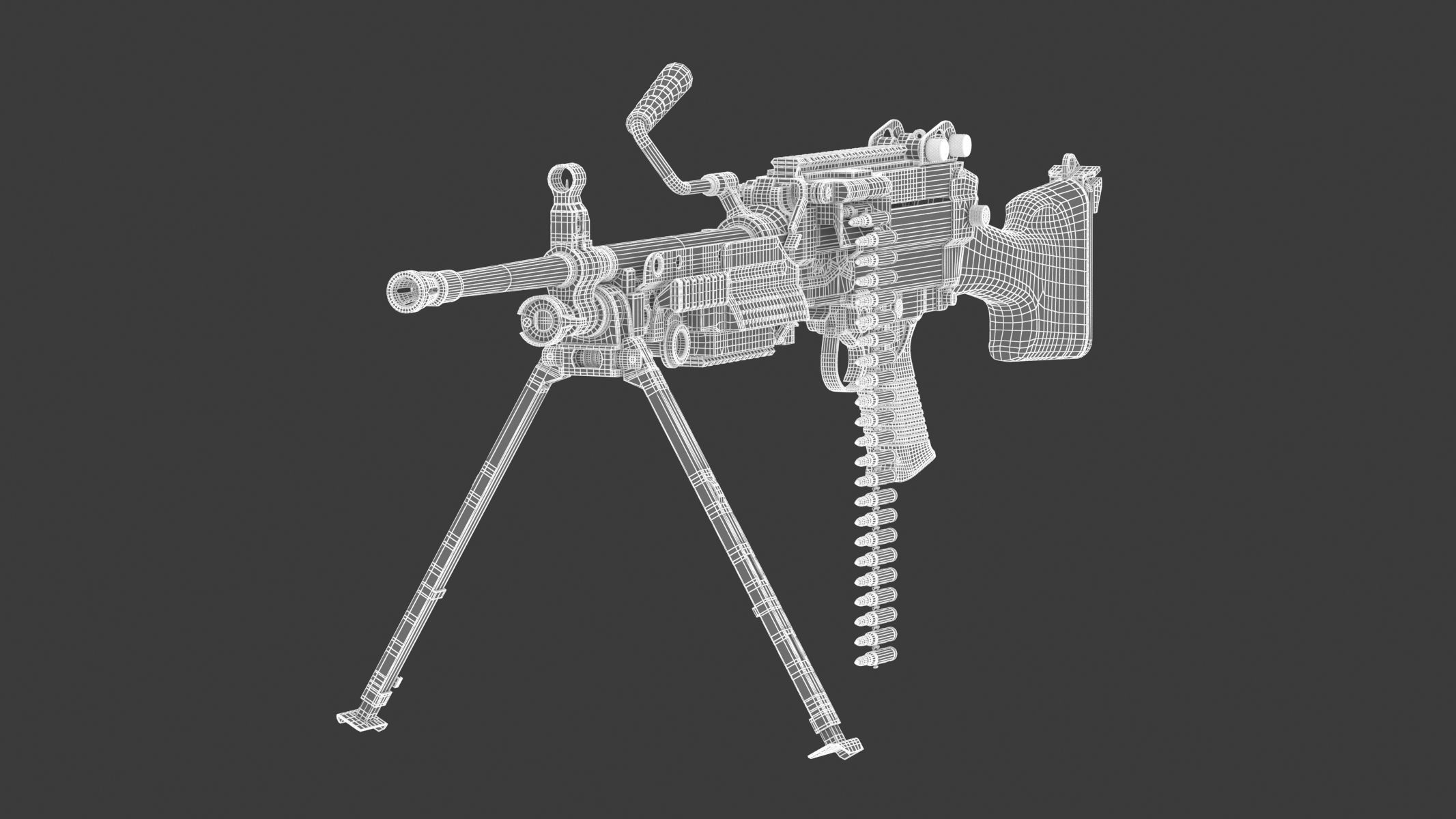 FN Minimi Mk3 3D model | CGTrader