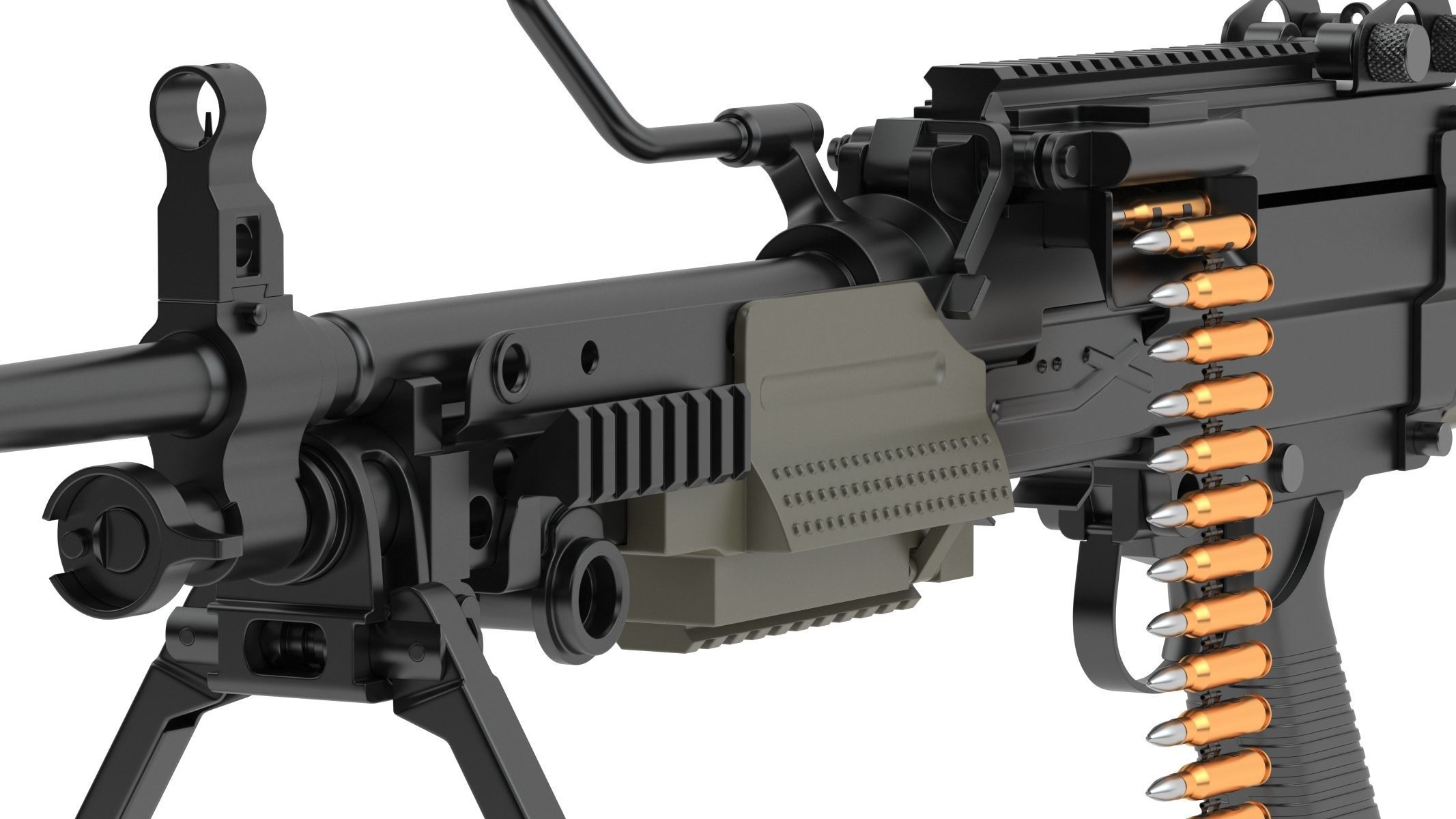 FN Minimi Mk3 3D model | CGTrader