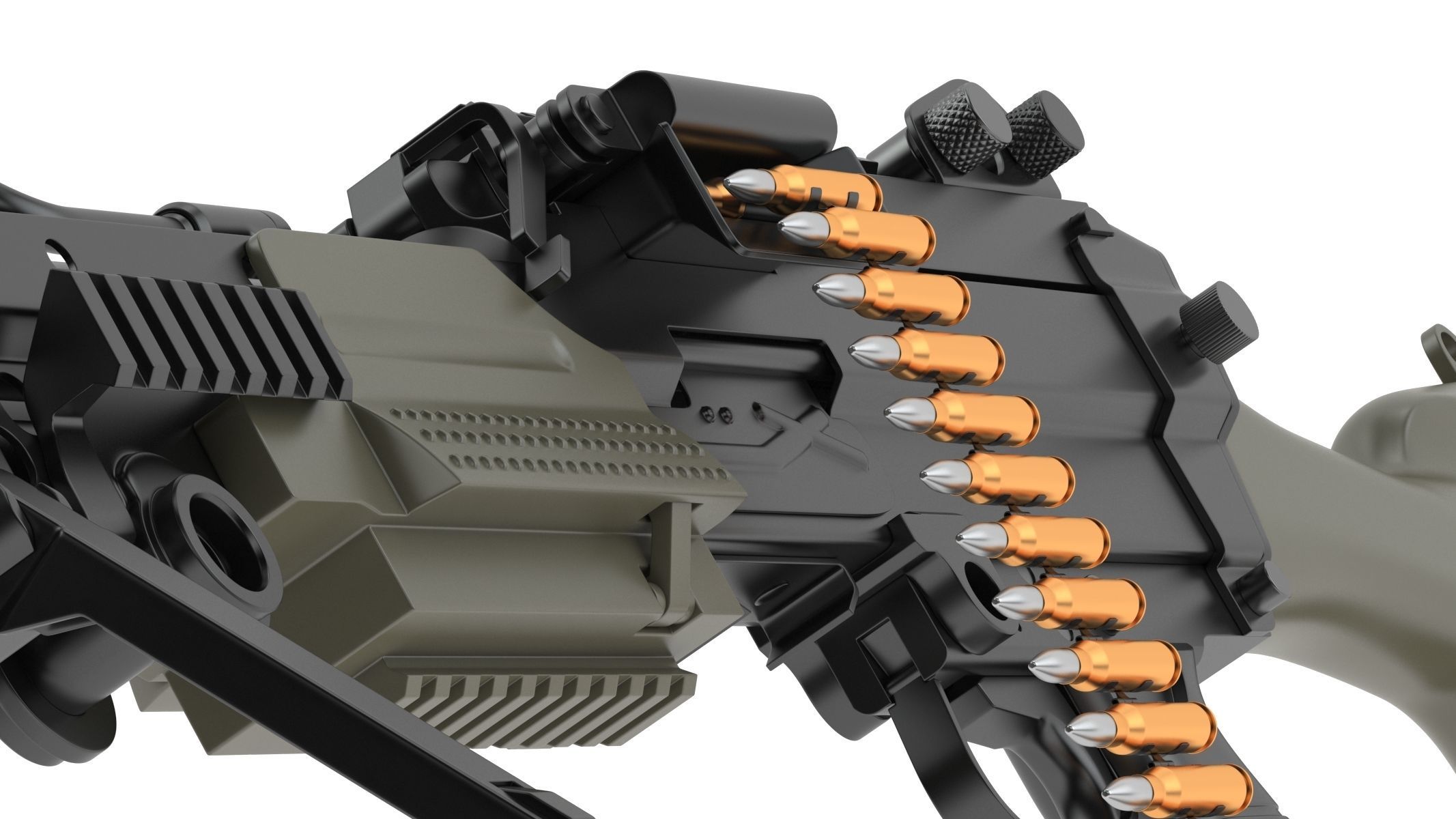 FN Minimi Mk3 3D model | CGTrader