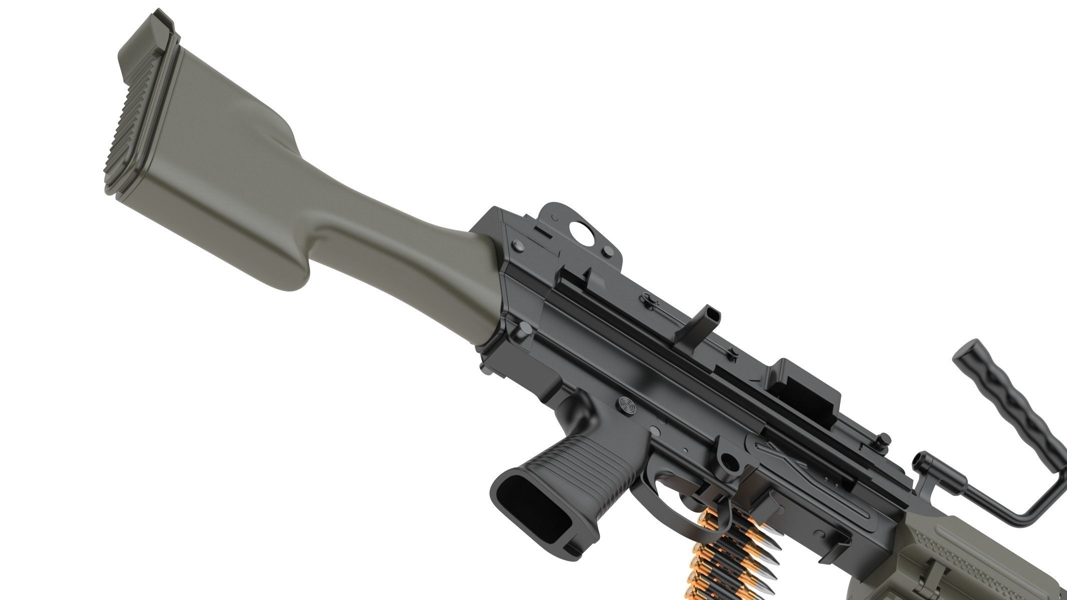 FN Minimi Mk3 3D model | CGTrader