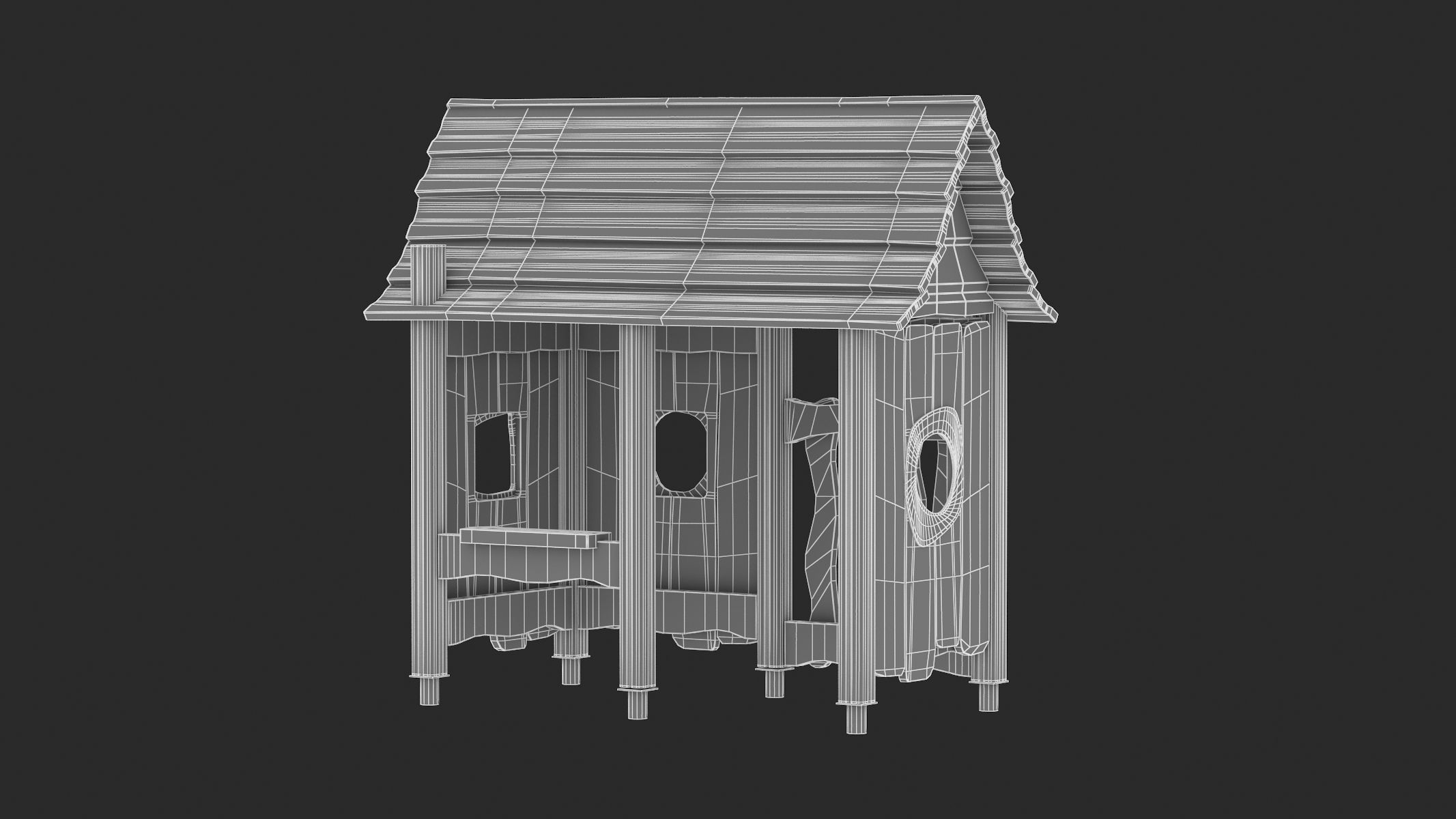 Lappset Forest House 3D model | CGTrader
