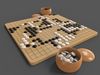 The GO Game 3D model | CGTrader