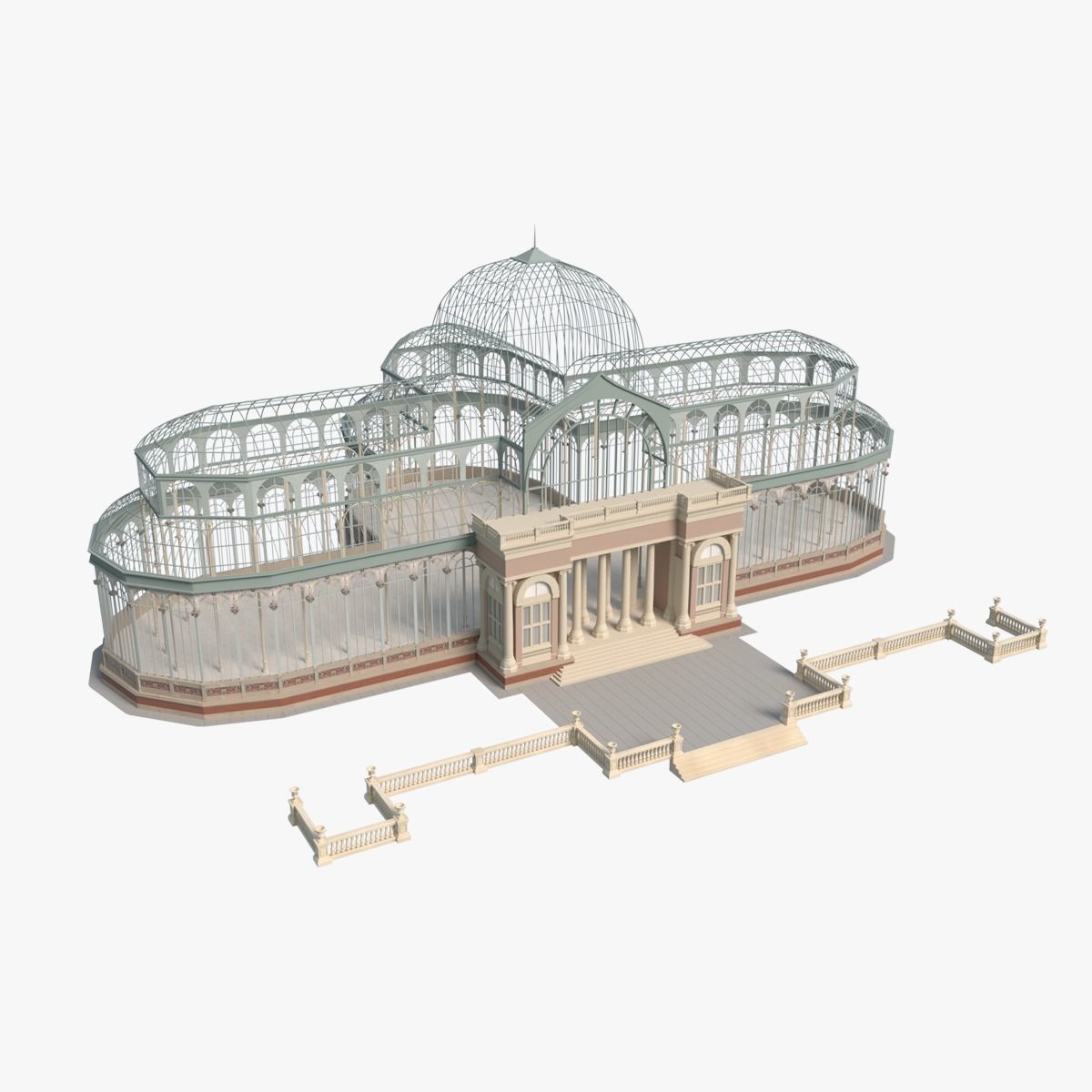 Cristal Palace 3D model | CGTrader