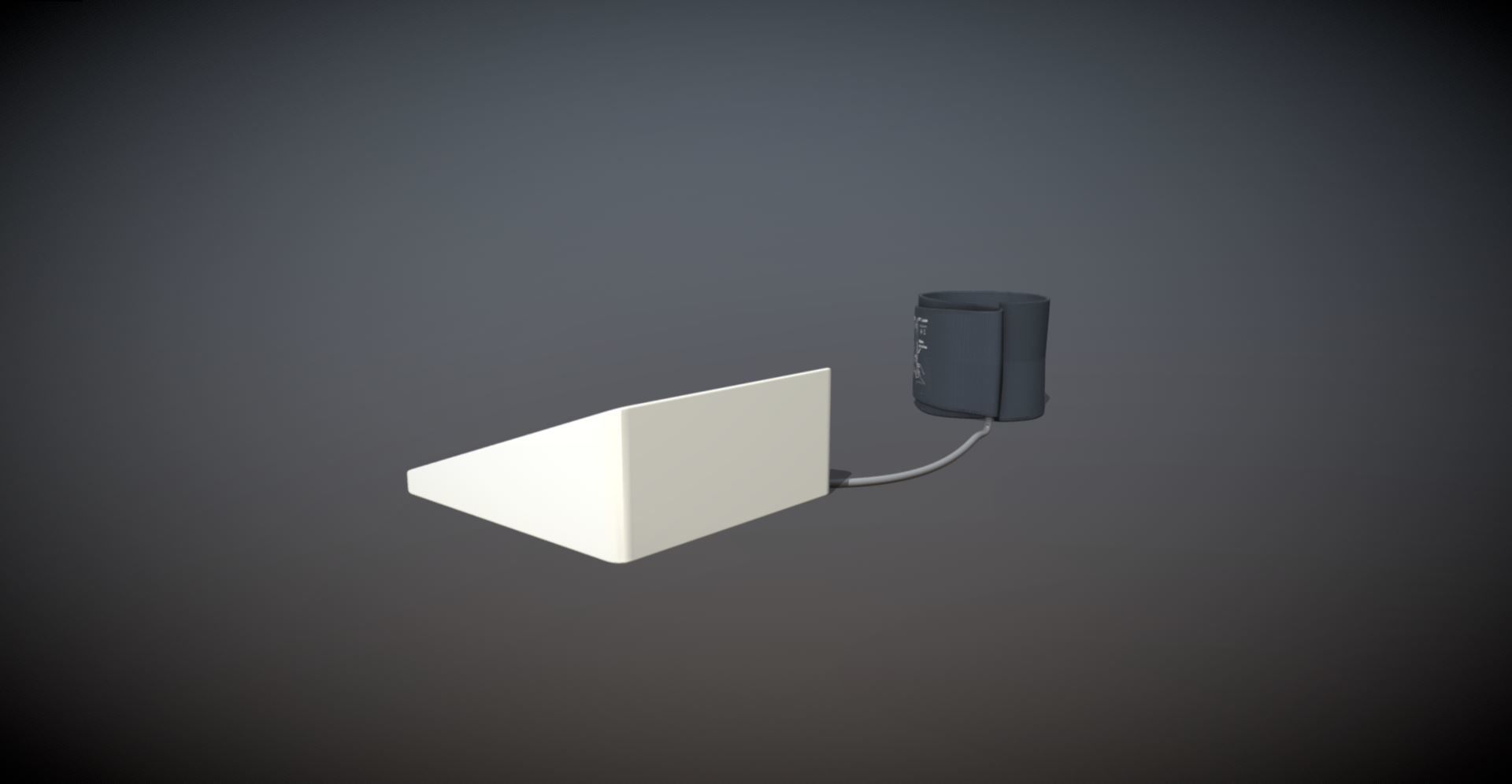 3D model blood pressure machine VR / AR / low-poly | CGTrader