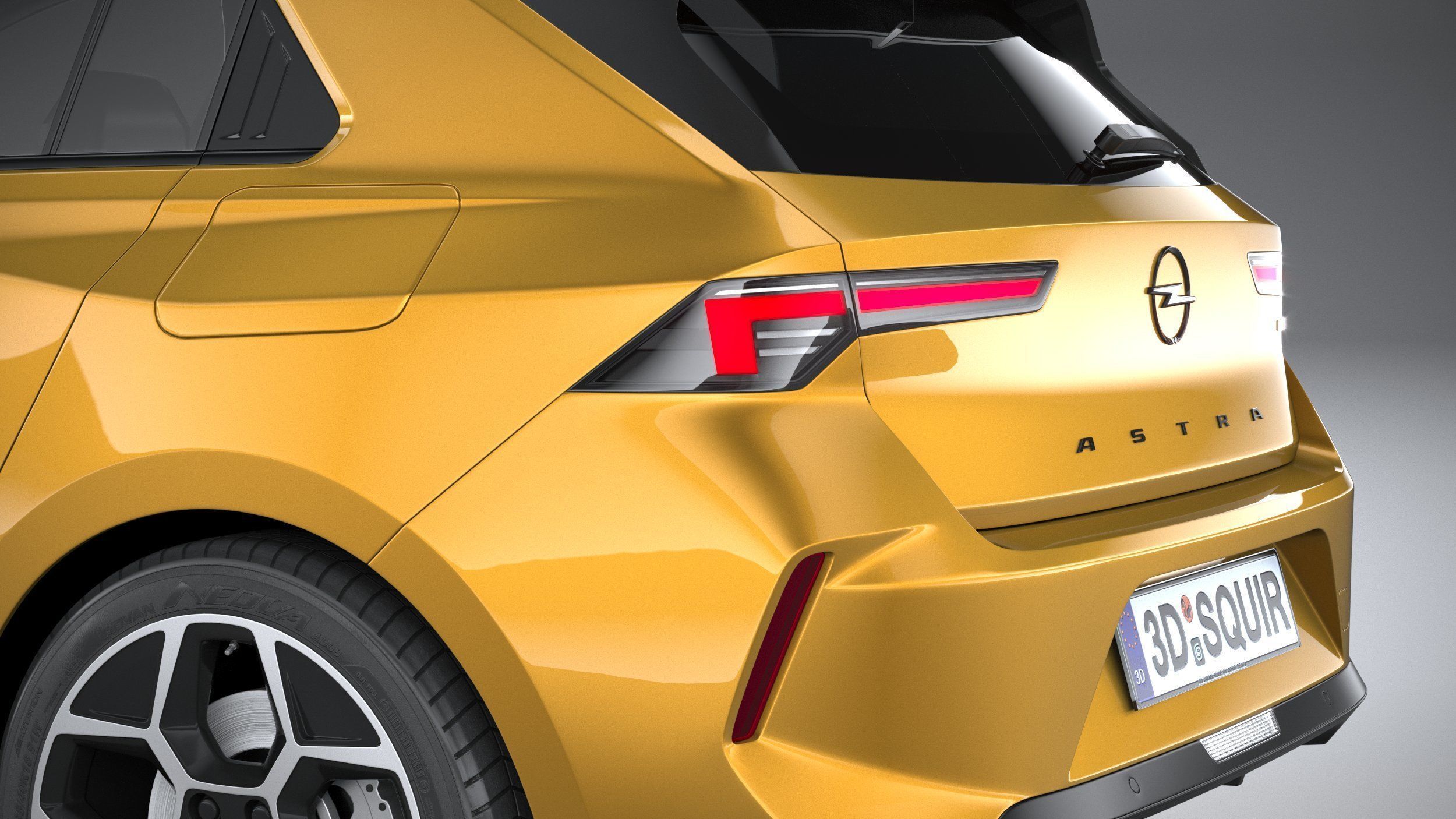 Opel Astra 2022 3D model | CGTrader