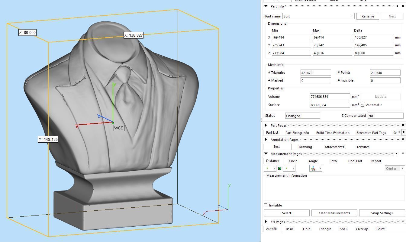 Suit figure 3dprint 3D model 3D printable | CGTrader