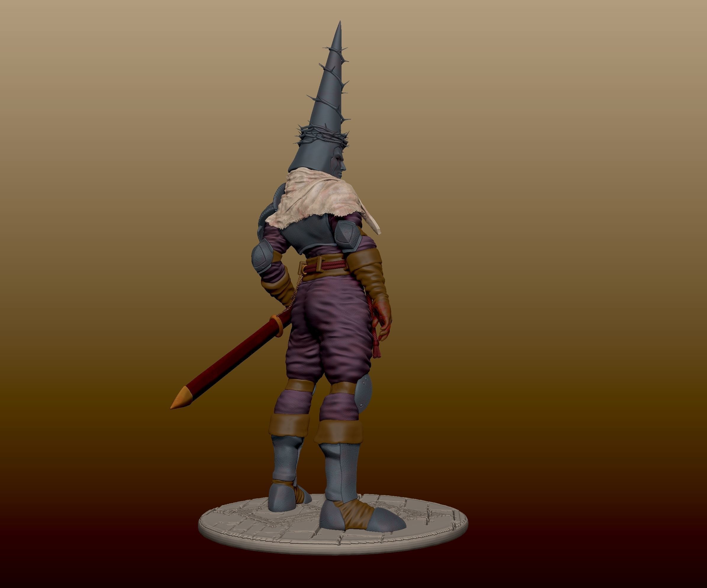 Penitent one from Blasphemous 3D model 3D printable | CGTrader