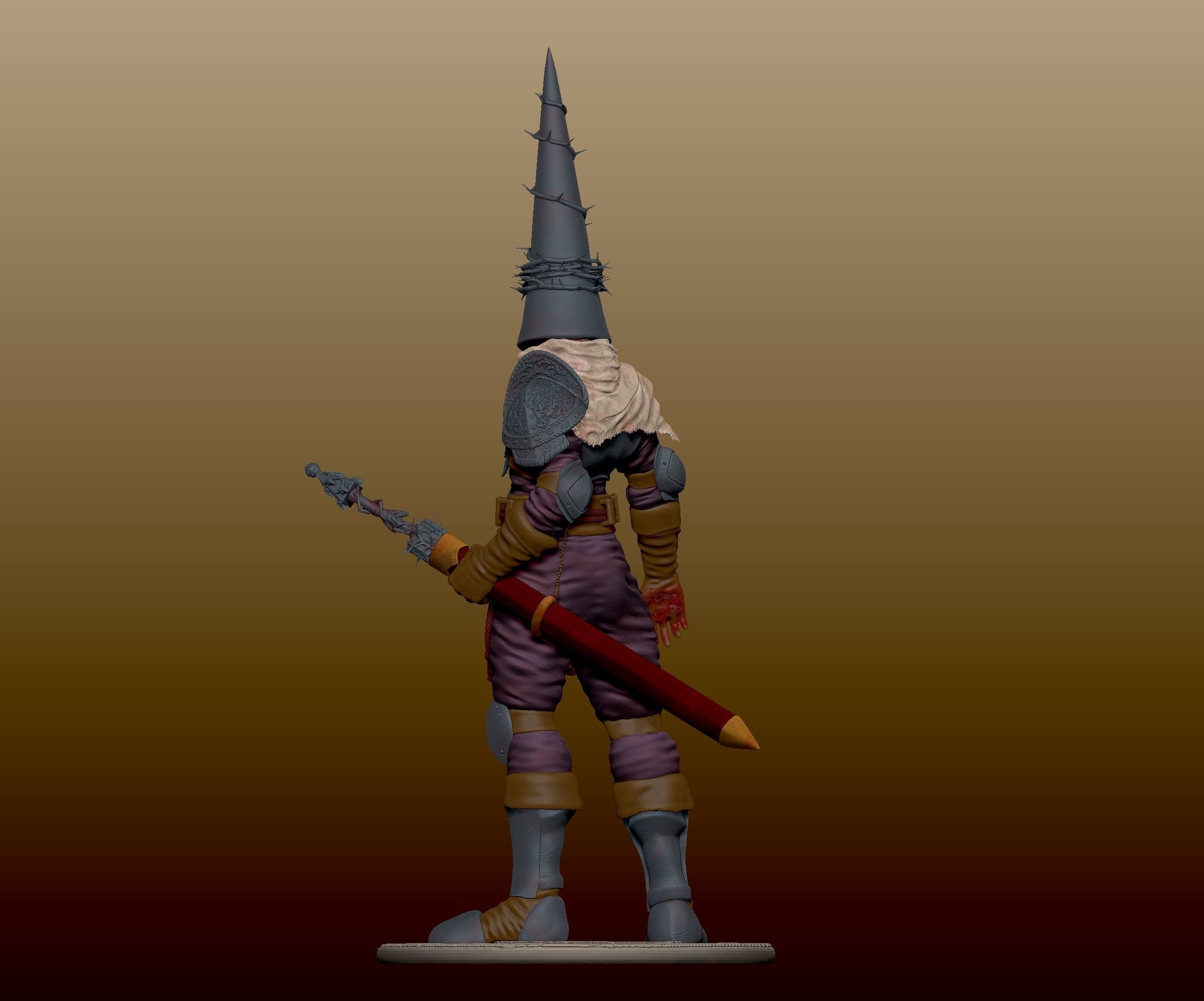 Penitent one from Blasphemous 3D model 3D printable | CGTrader