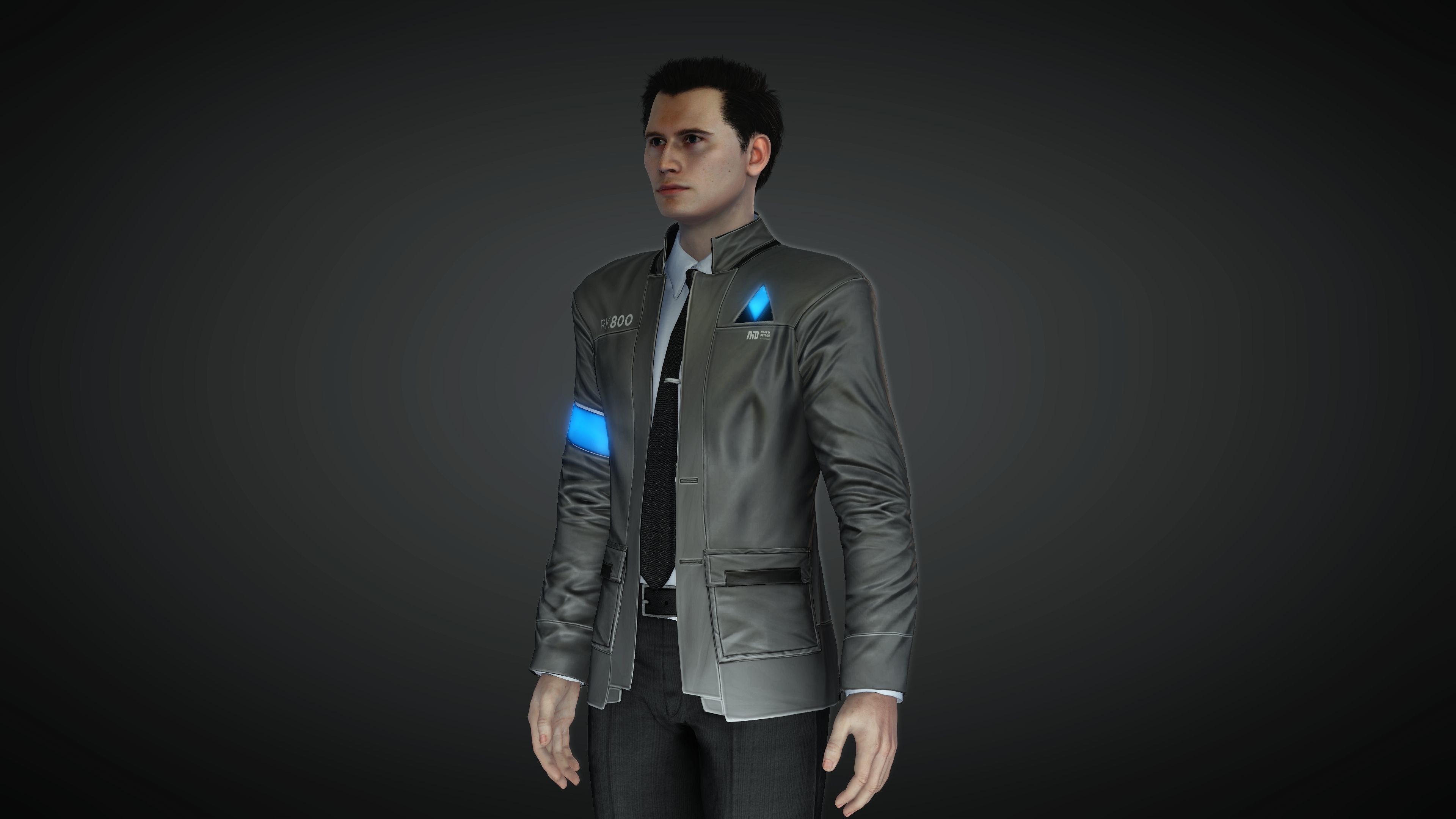 3D model detroit become human rk800 VR / AR / low-poly | CGTrader
