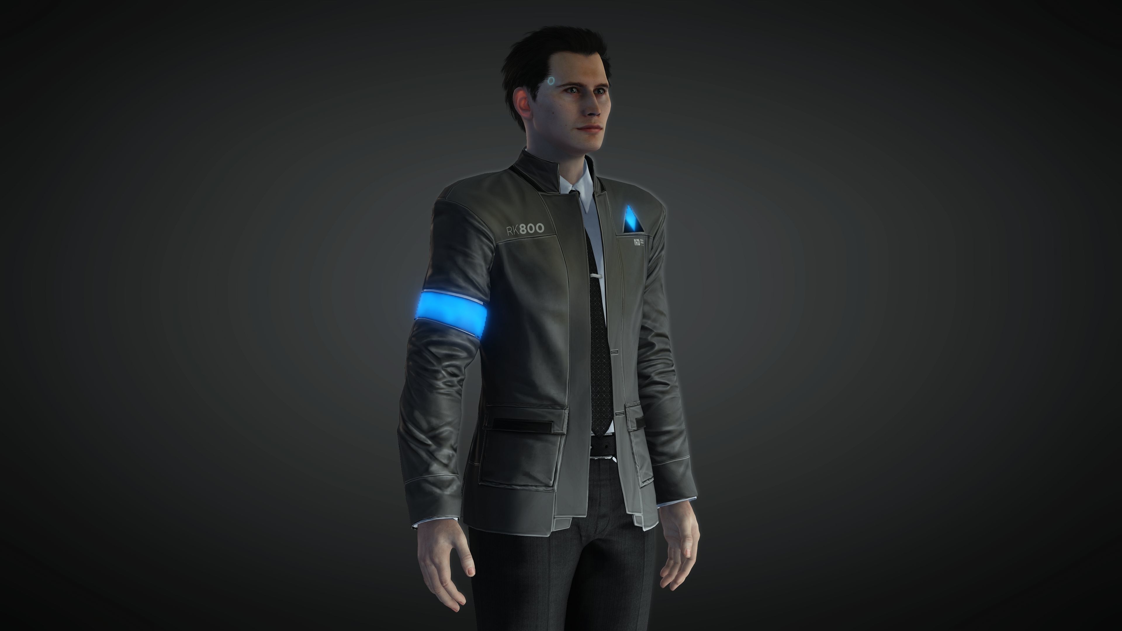 3D model detroit become human rk800 VR / AR / low-poly | CGTrader