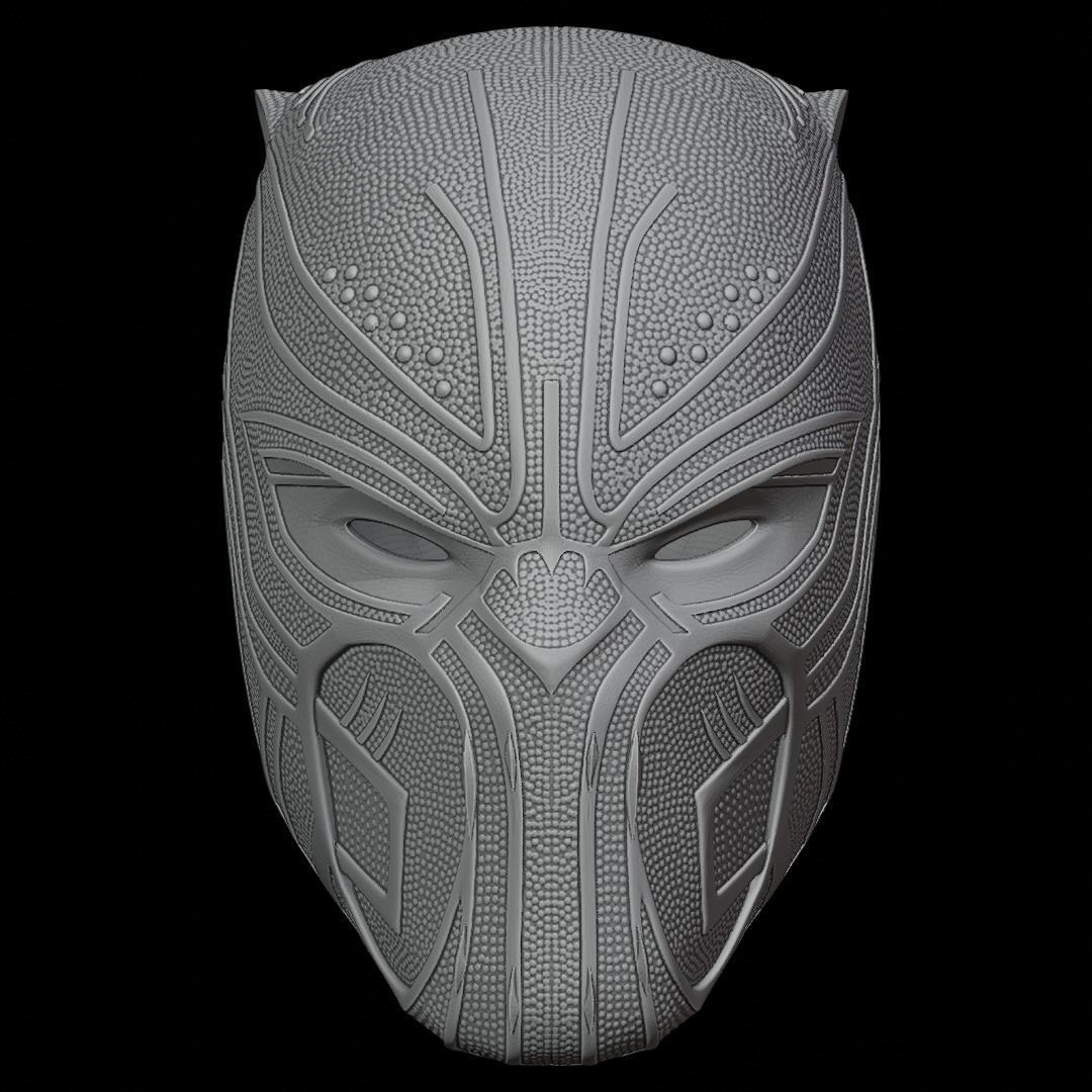 Killmonger Mask for Cosplay 3D model 3D printable | CGTrader