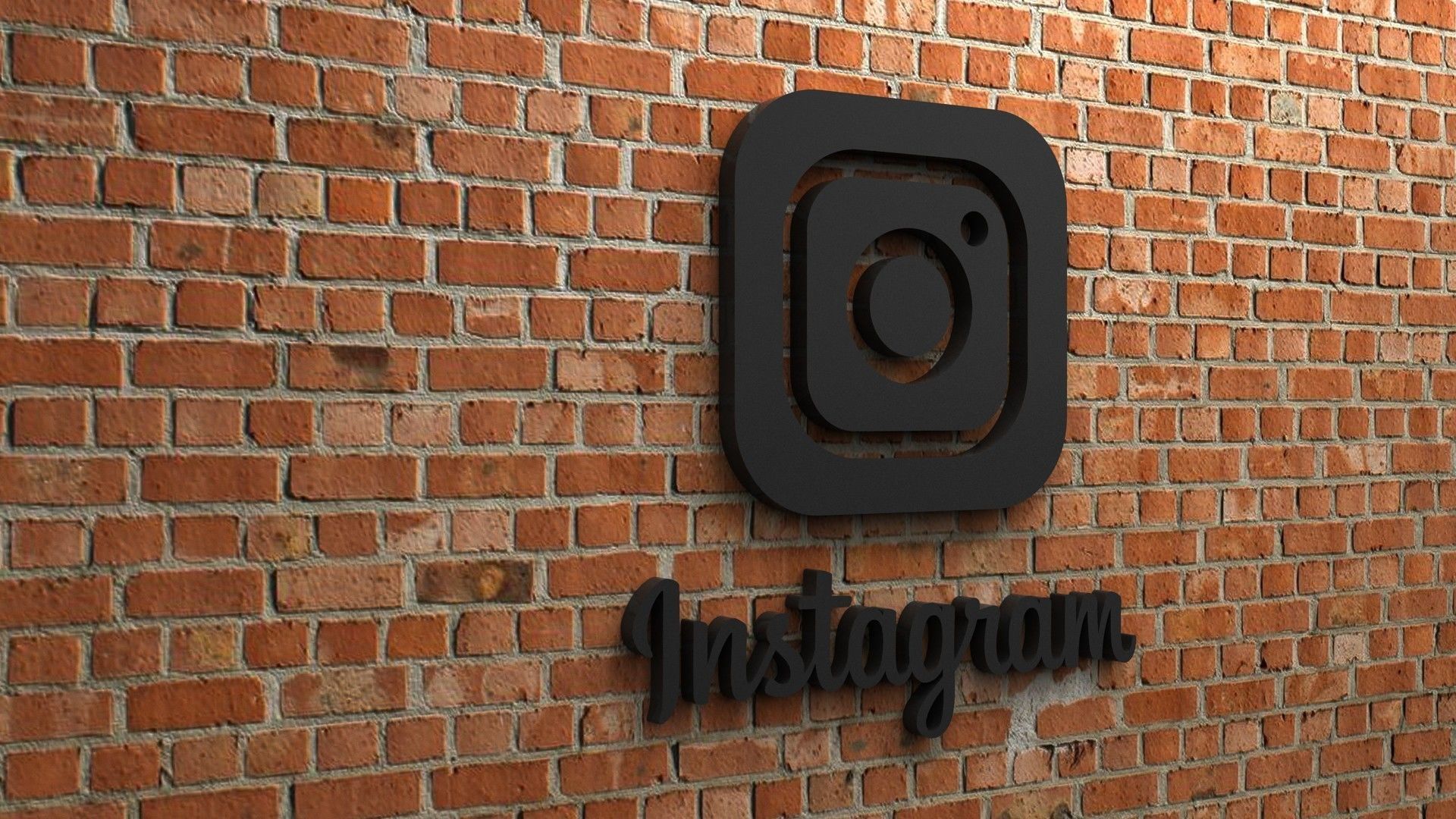 Instagram Logo 3D model 3D printable | CGTrader
