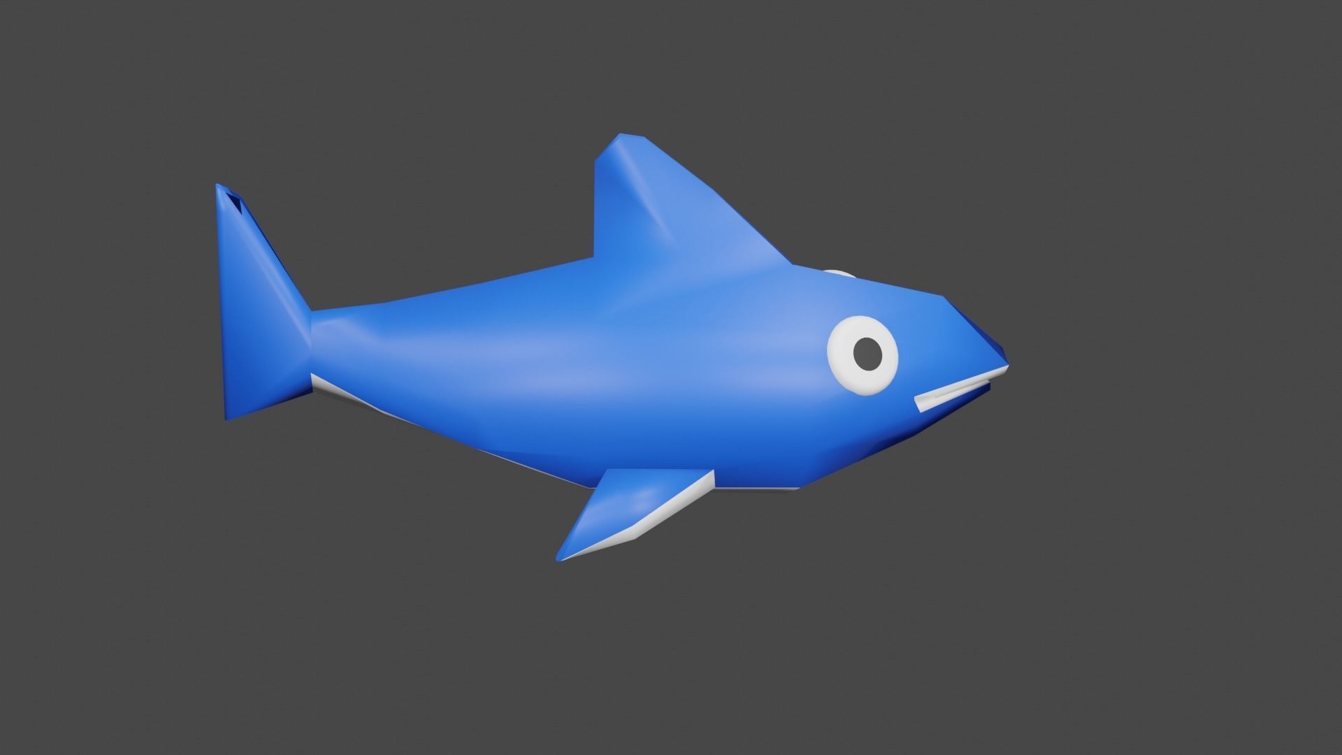 babyshark fish 3D model | CGTrader