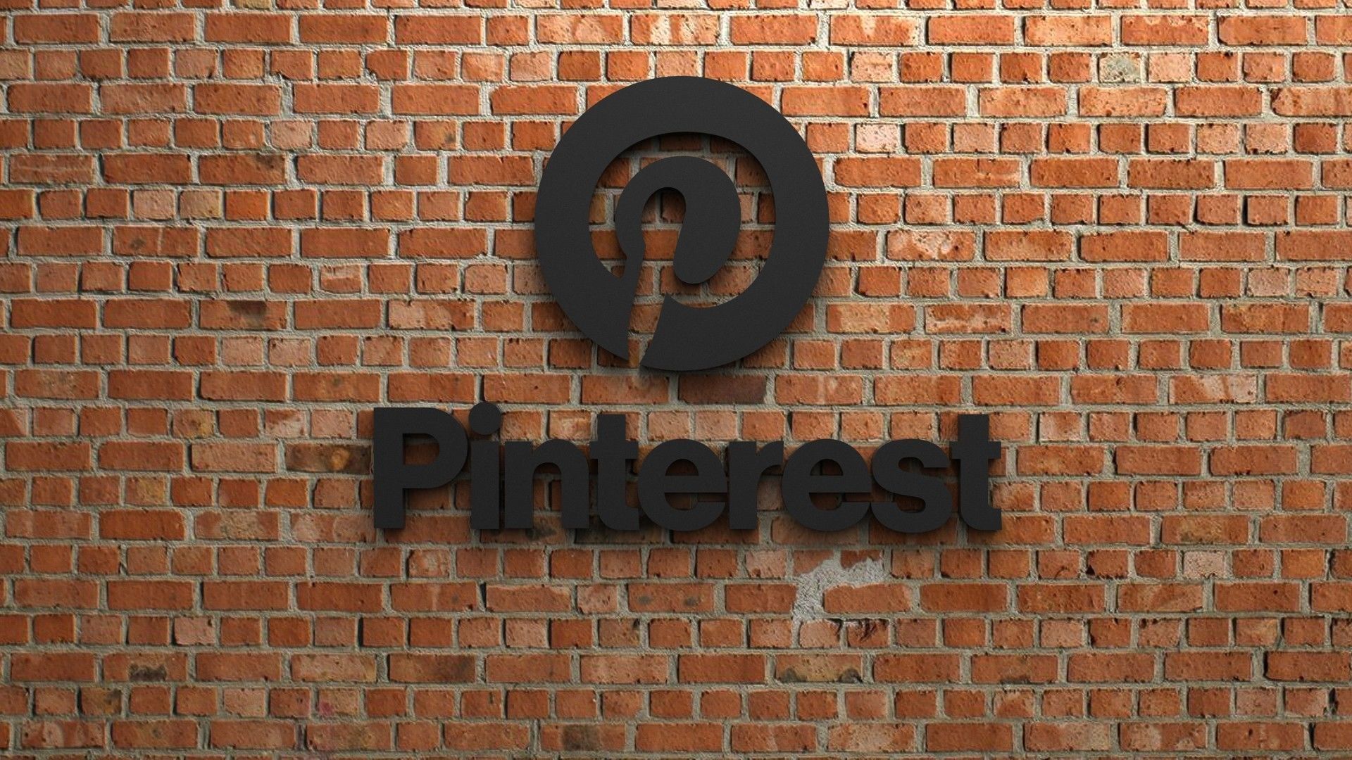 Pinterest Logo 3D model 3D printable | CGTrader