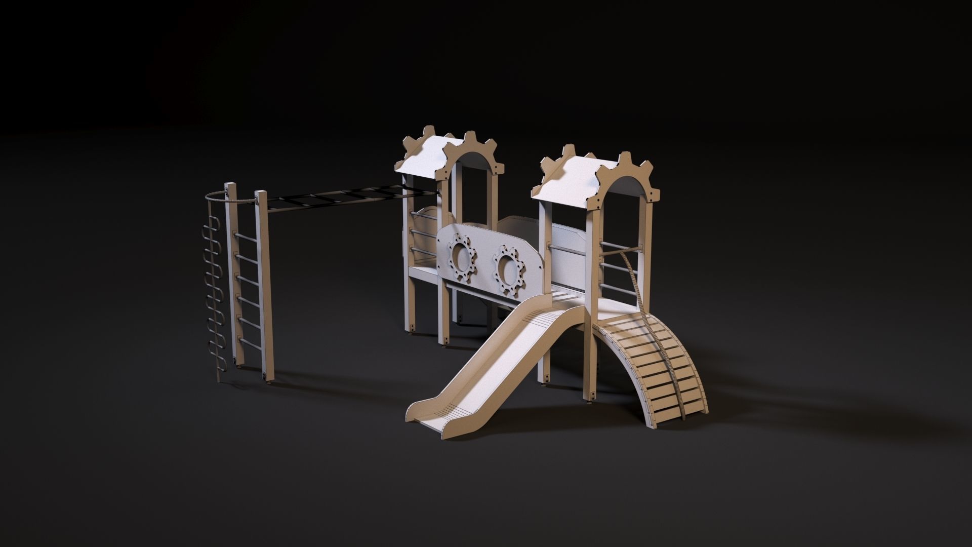 Playground series Mechanisms 3D model | CGTrader