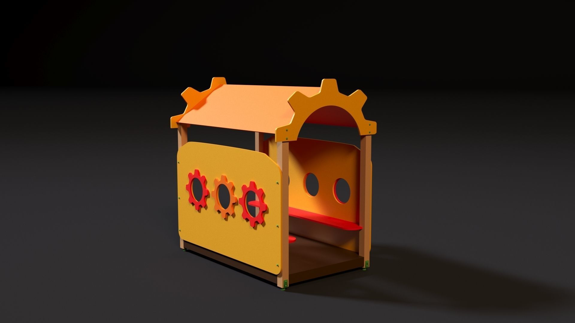 Playground series Mechanisms 3D model | CGTrader