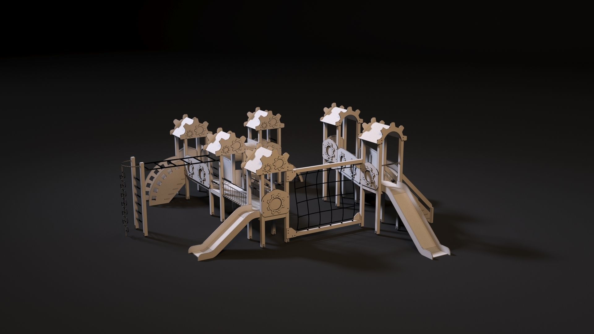 Playground series Mechanisms 3D model | CGTrader
