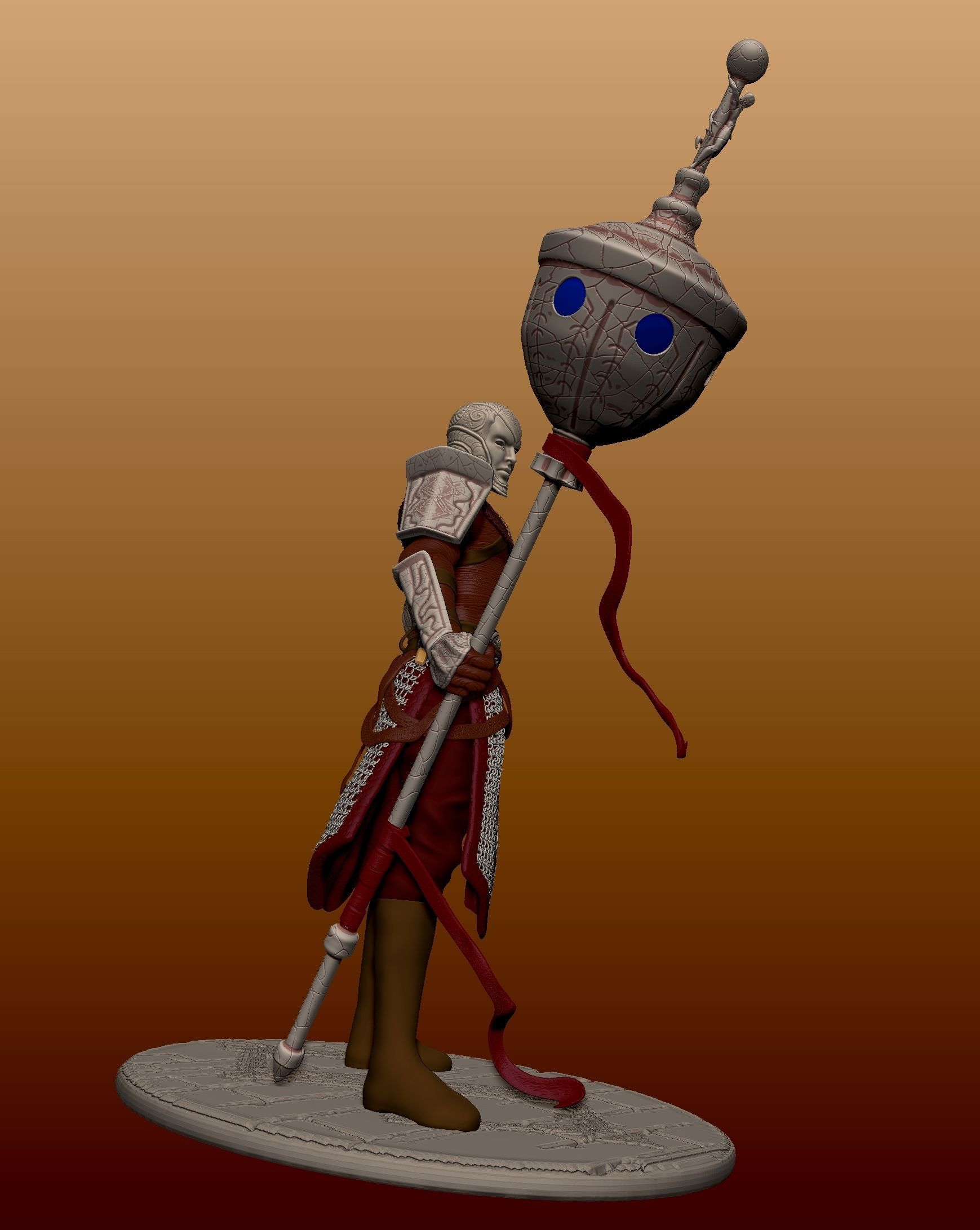 The soldier of the anointed Legion first mark of the Refuge 3D model 3D ...