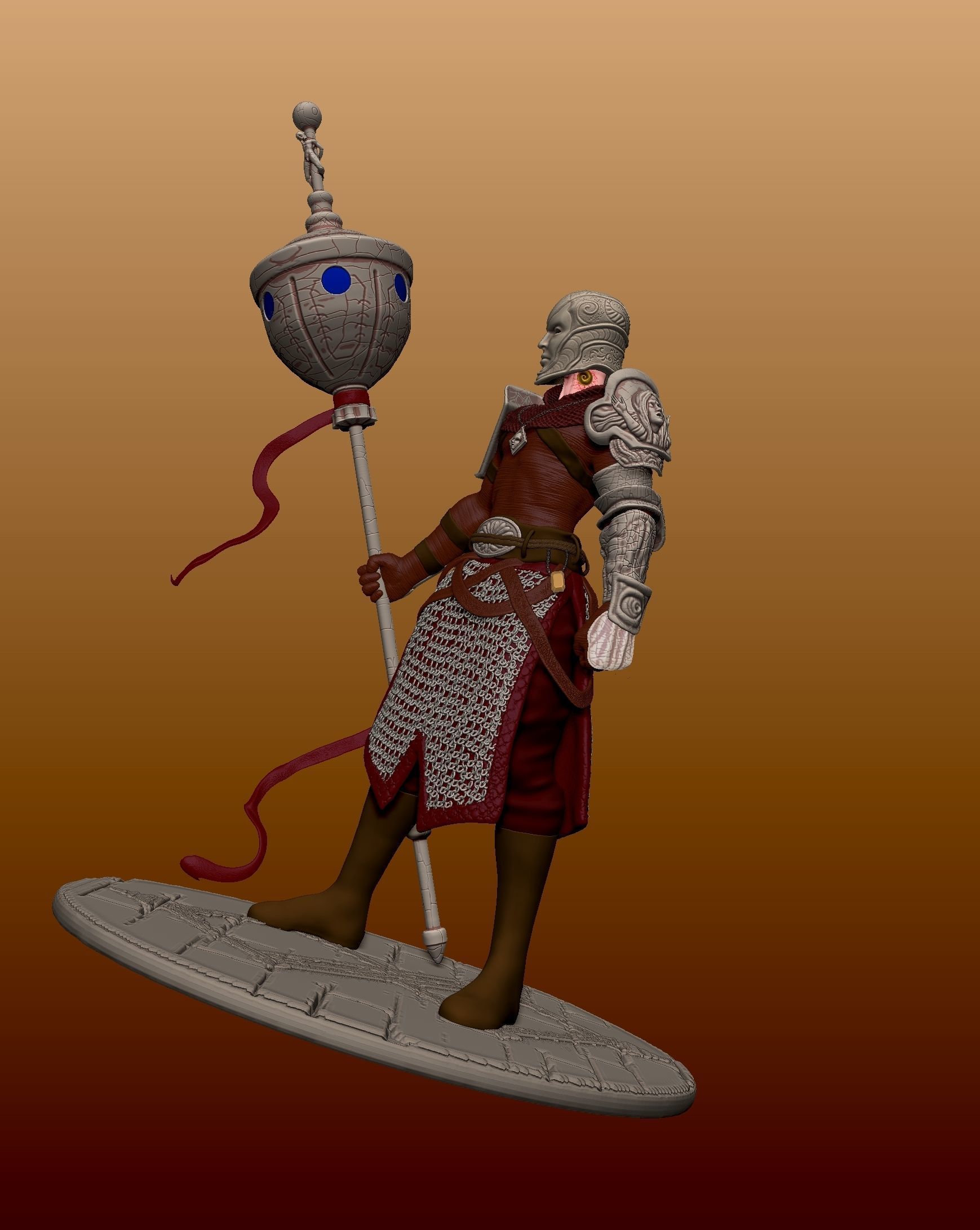 The soldier of the anointed Legion first mark of the Refuge 3D model 3D ...
