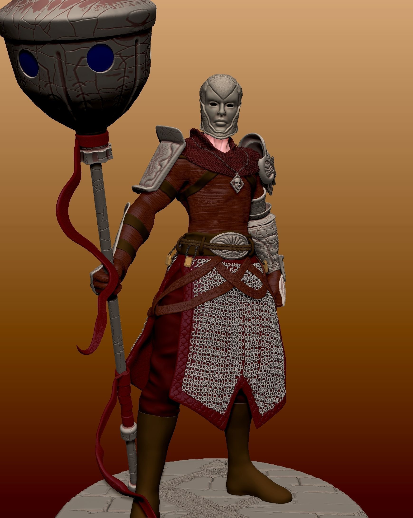 The soldier of the anointed Legion first mark of the Refuge 3D model 3D ...