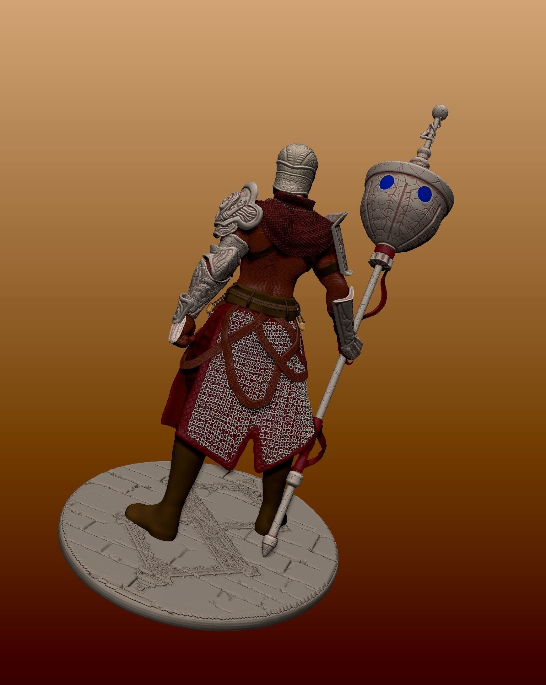 The soldier of the anointed Legion first mark of the Refuge 3D model 3D ...