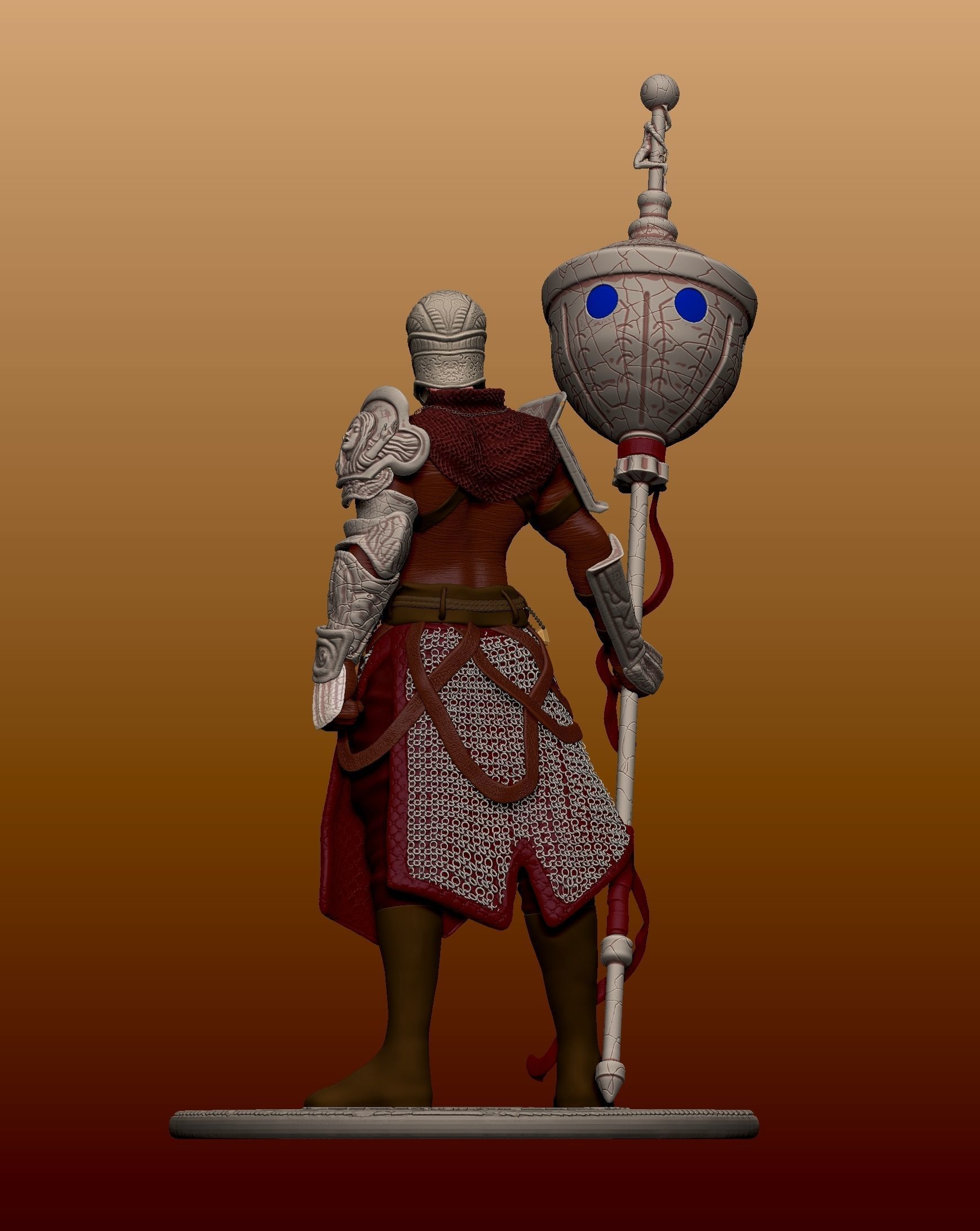 The soldier of the anointed Legion first mark of the Refuge 3D model 3D ...