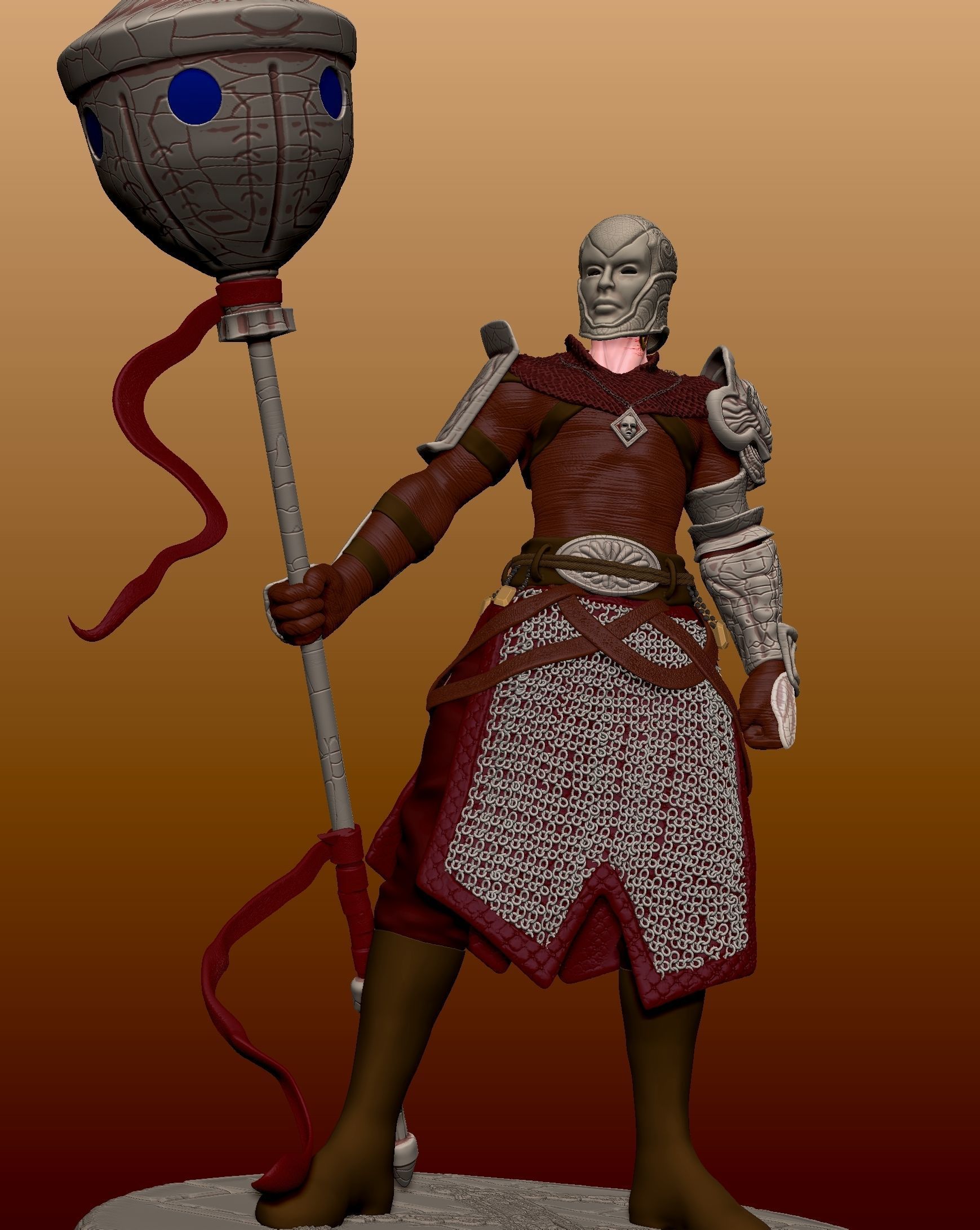 The soldier of the anointed Legion first mark of the Refuge 3D model 3D ...