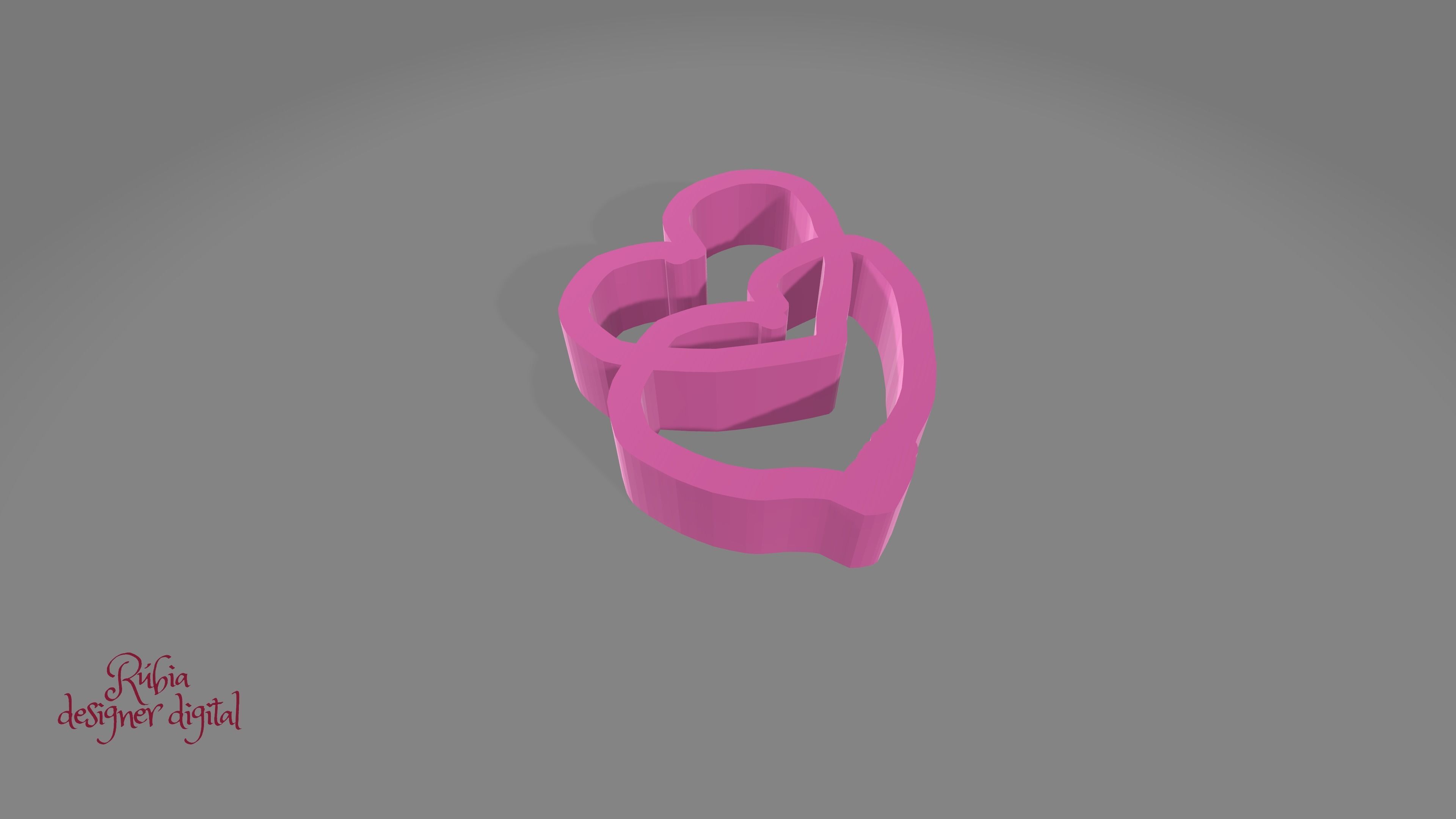 heart drawn in tinkercad free 3D model 3D printable | CGTrader