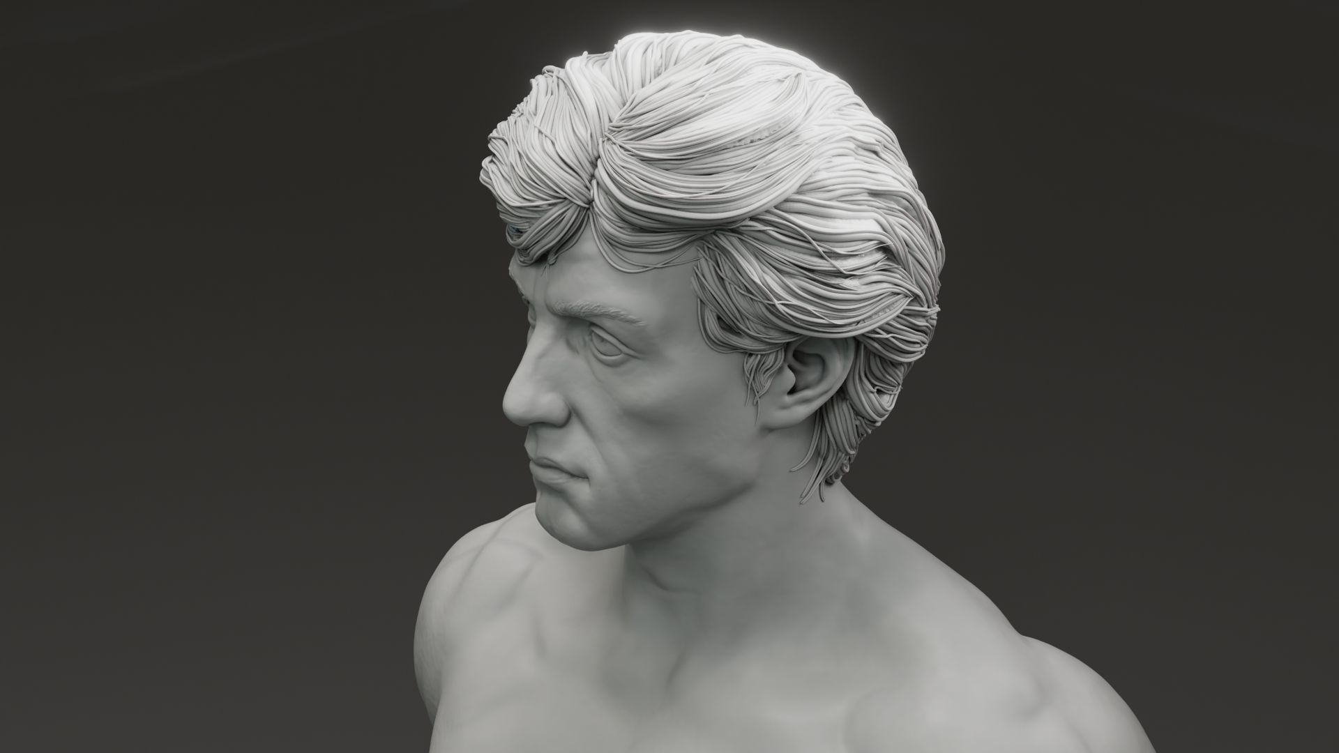 Sylvester Stallone - Rocky Balboa - Rocky 3D model 3D printable | CGTrader