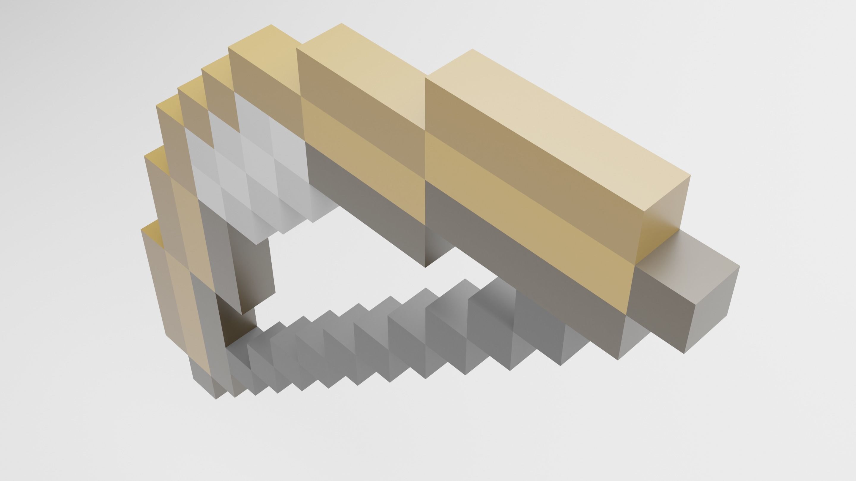 3D model Minecraft Wooden Primary Tools MUST READ DESCRIPTION VR / AR ...