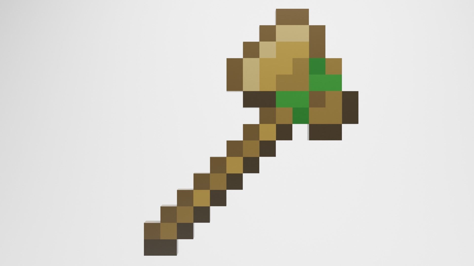 3D model Minecraft Wooden Primary Tools MUST READ DESCRIPTION VR / AR ...