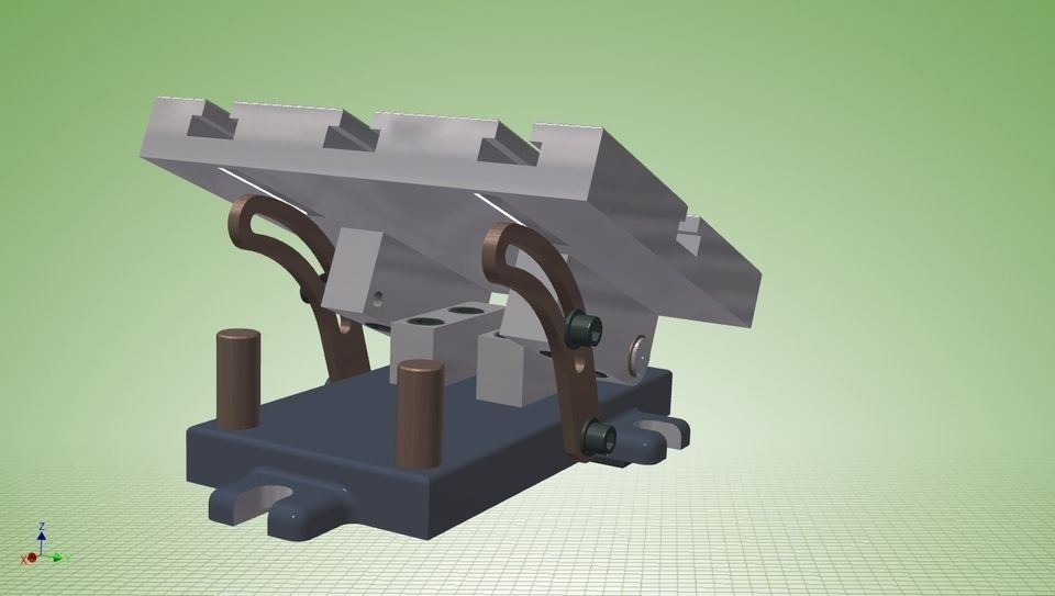 T-Slot Tilt Table free 3D model | CGTrader