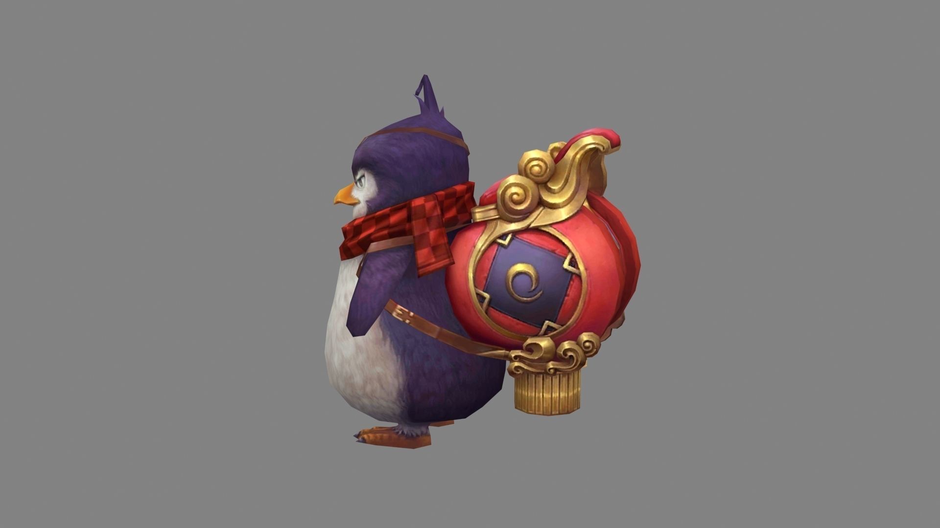 3D model Cartoon gangster penguin mount VR / AR / low-poly | CGTrader