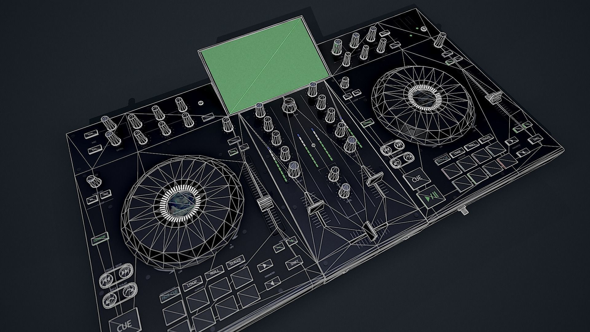 3D model Dj Controller VR / AR / low-poly | CGTrader