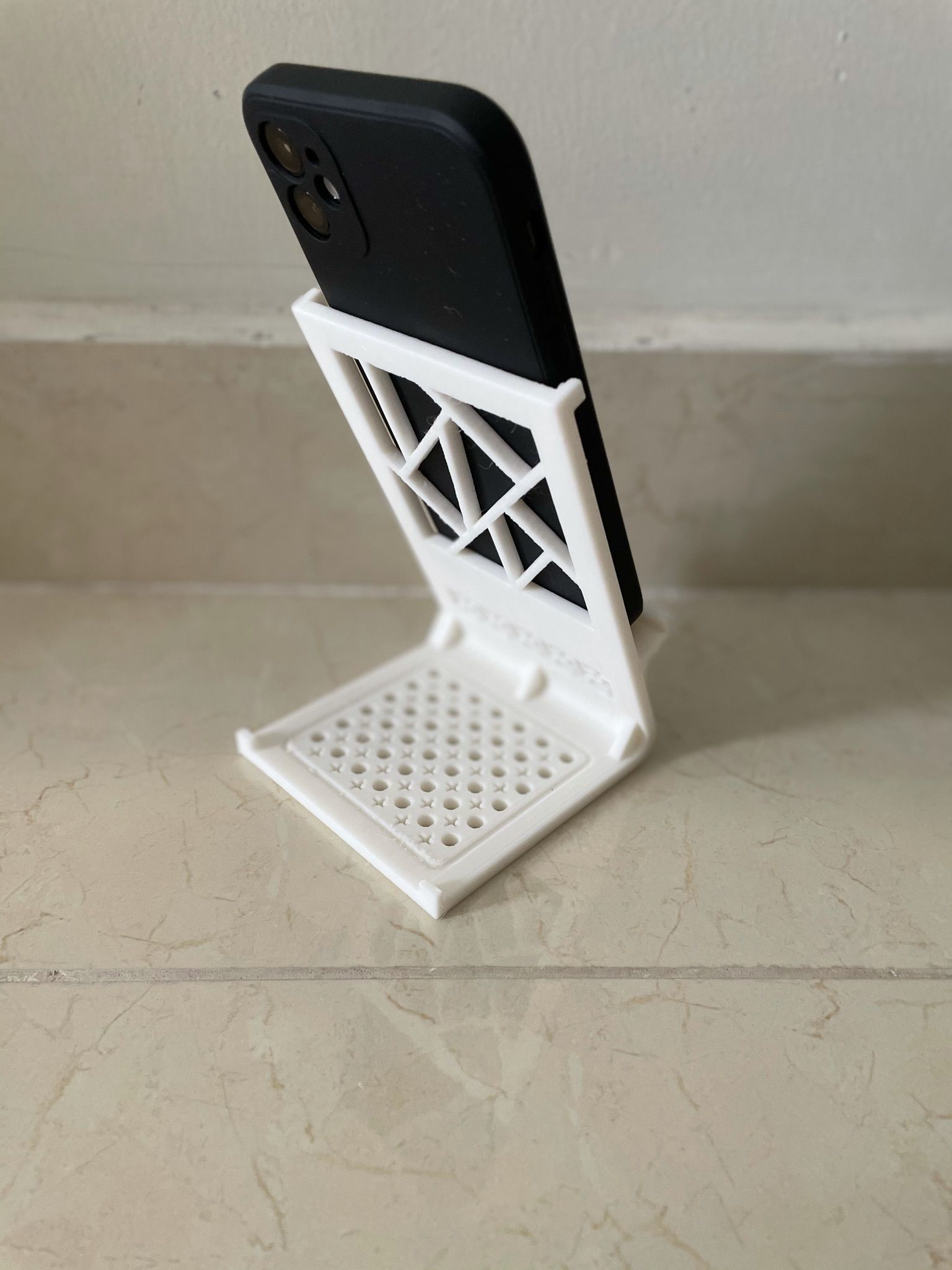 Iphone 12 stand free 3D model 3D printable | CGTrader