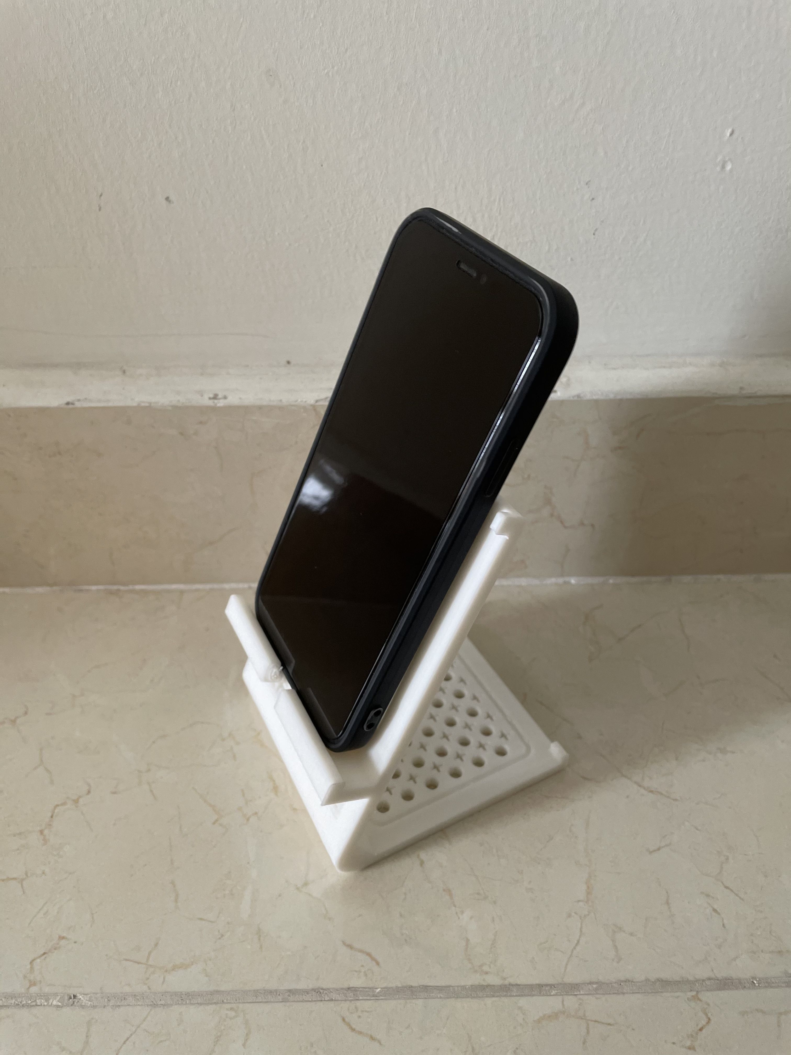 Iphone 12 stand free 3D model 3D printable | CGTrader