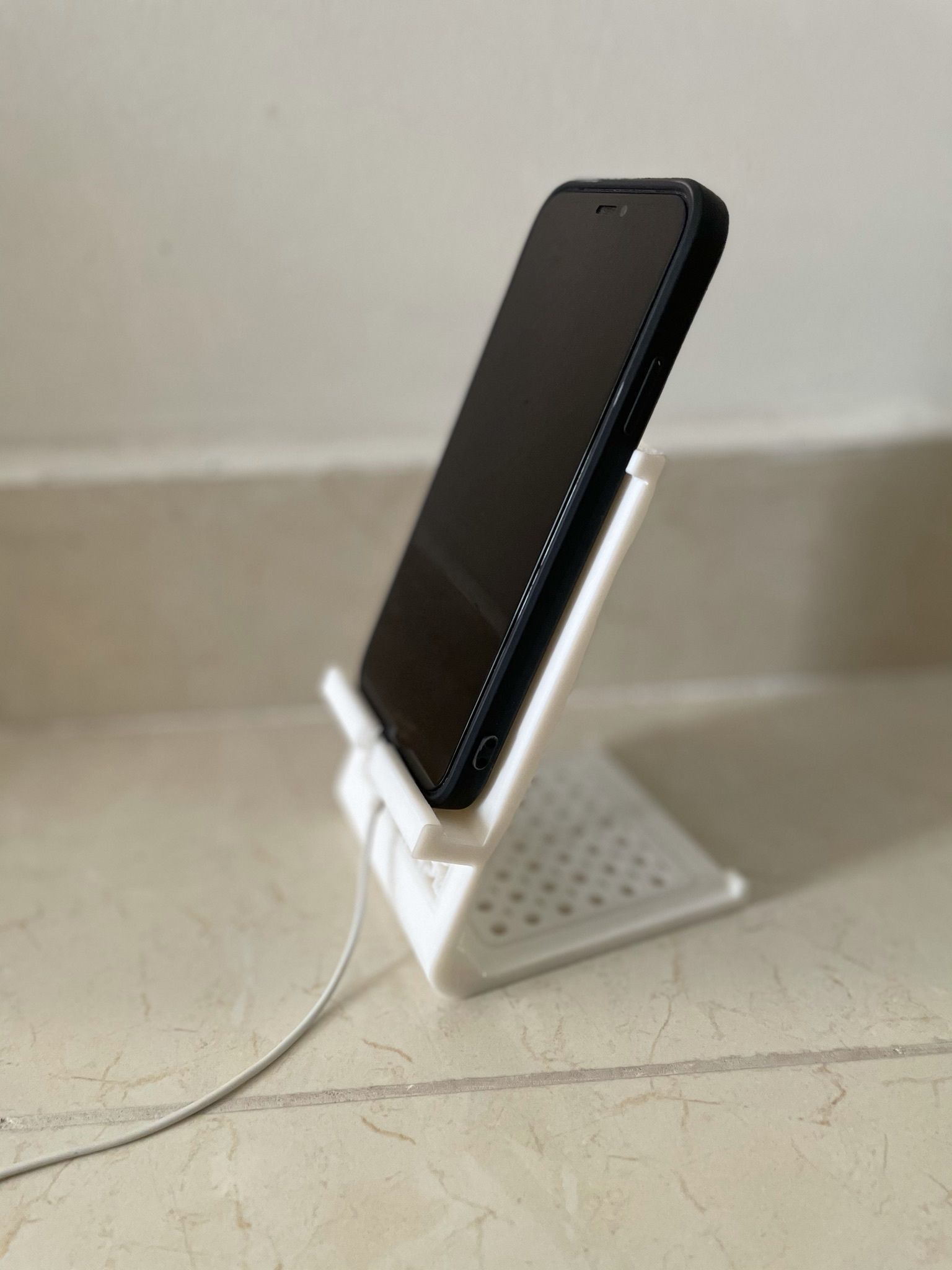 Iphone 12 stand free 3D model 3D printable | CGTrader
