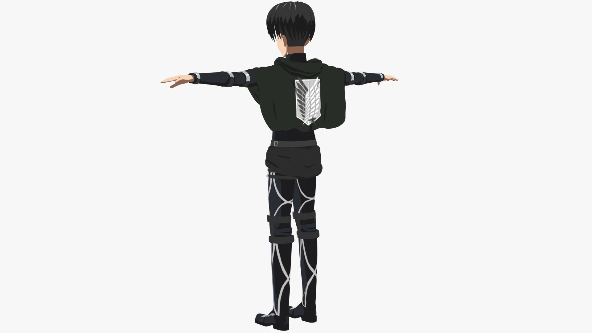 3D model Levi Ackerman - Shingeki no Kyojin - Attack on Titan VR / AR ...