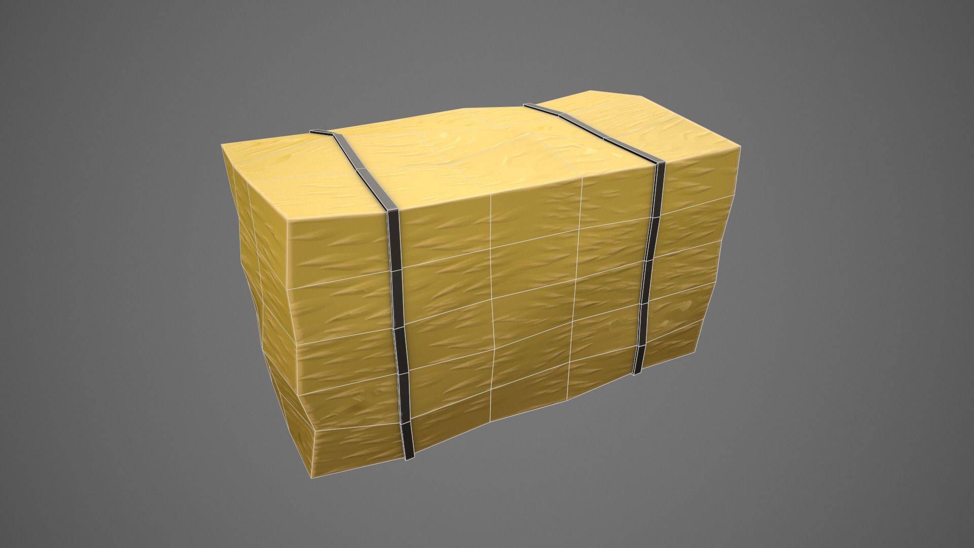 3D model Stylized Hay Bale VR / AR / low-poly | CGTrader