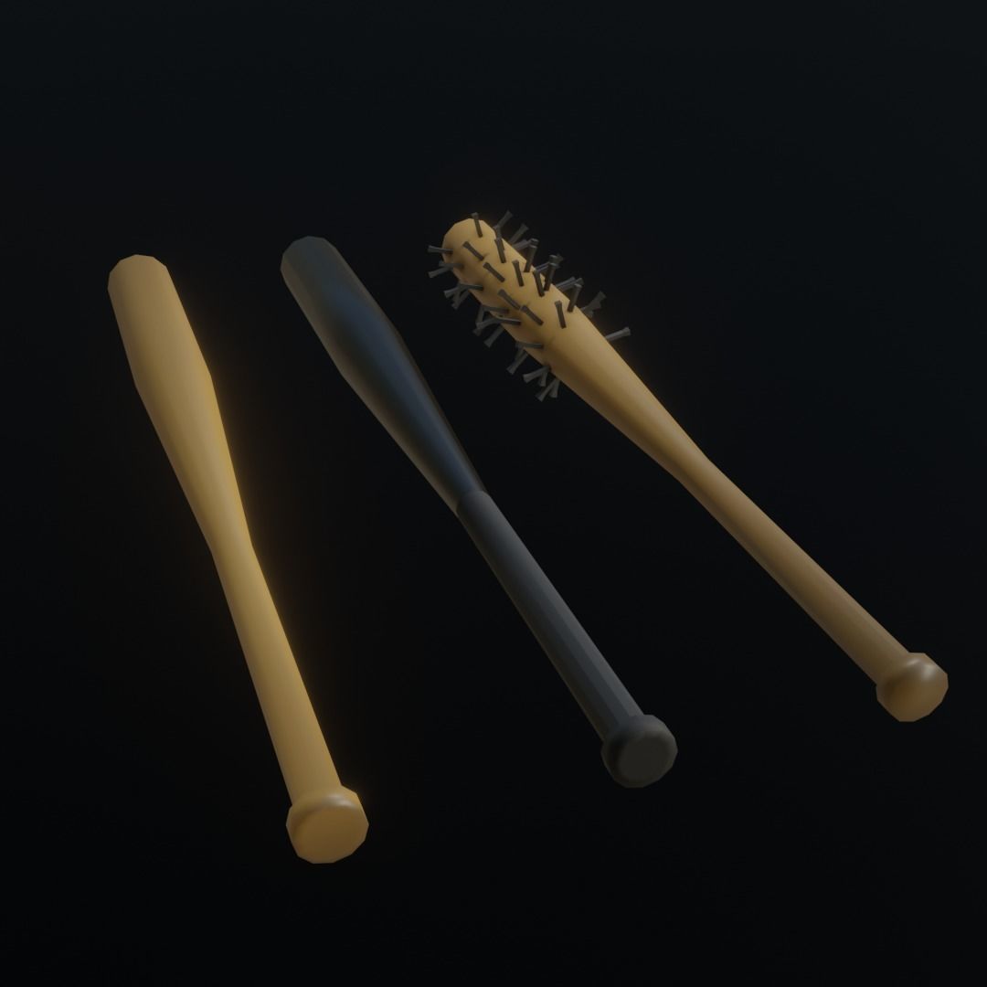 Baseball Bat free VR / AR / low-poly 3D model | CGTrader